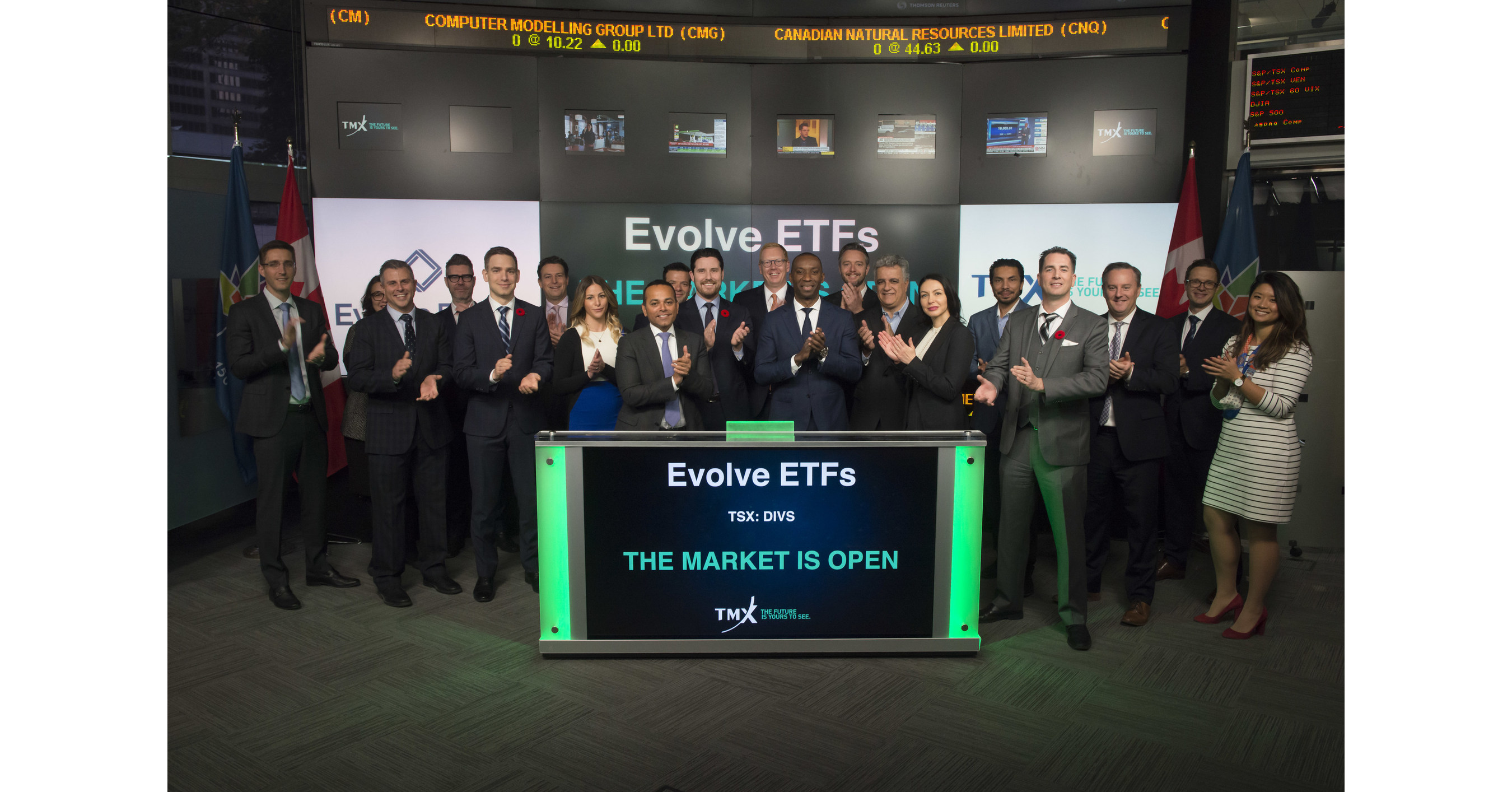 Evolve ETFs Opens the Market