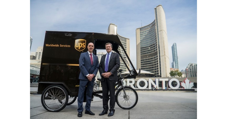 UPS Launches Cargo Bike in Canada