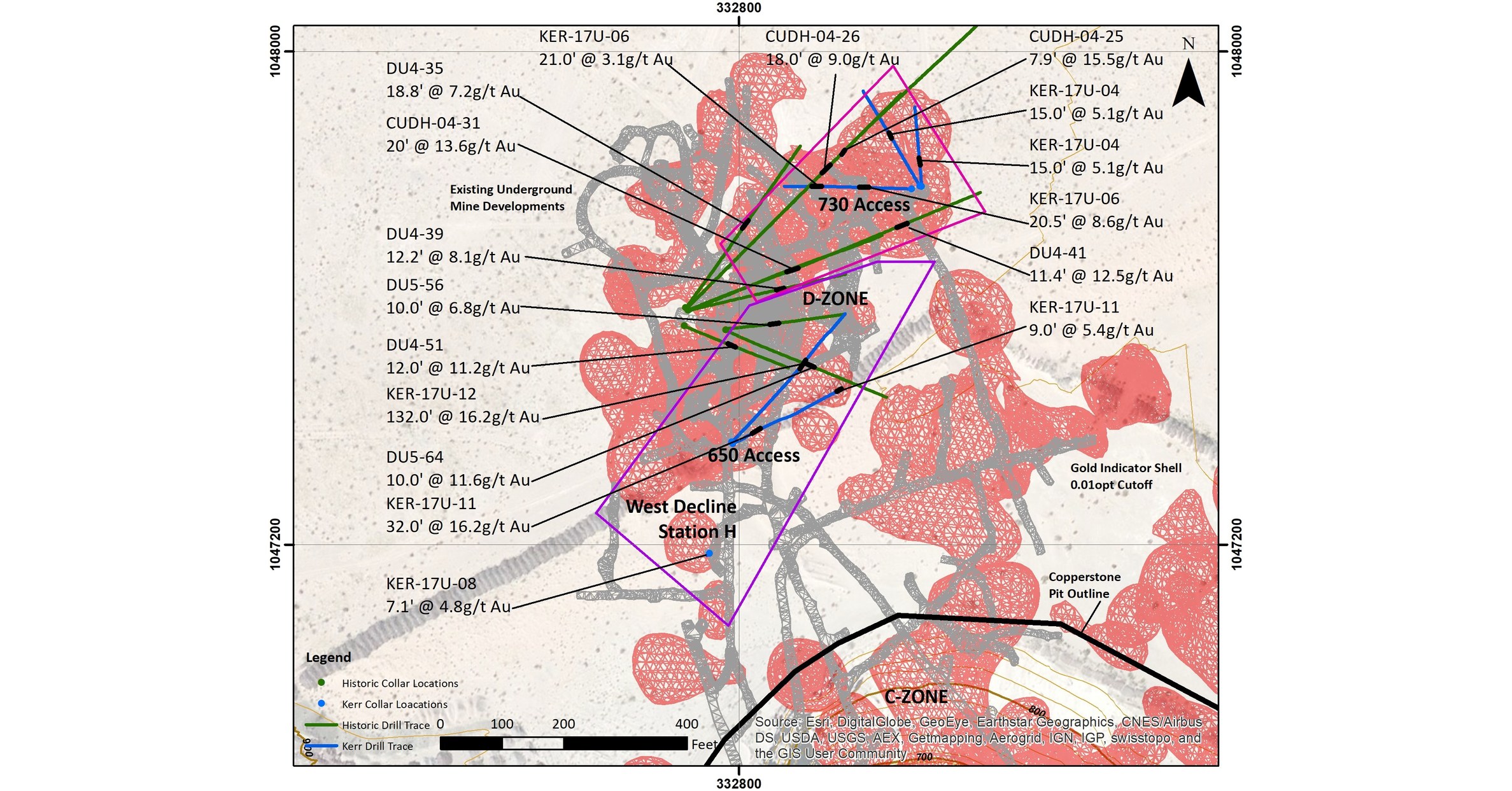 Kerr Mines drills 32 feet @ 16.2 g/t gold and extends Copperstone Zone ...