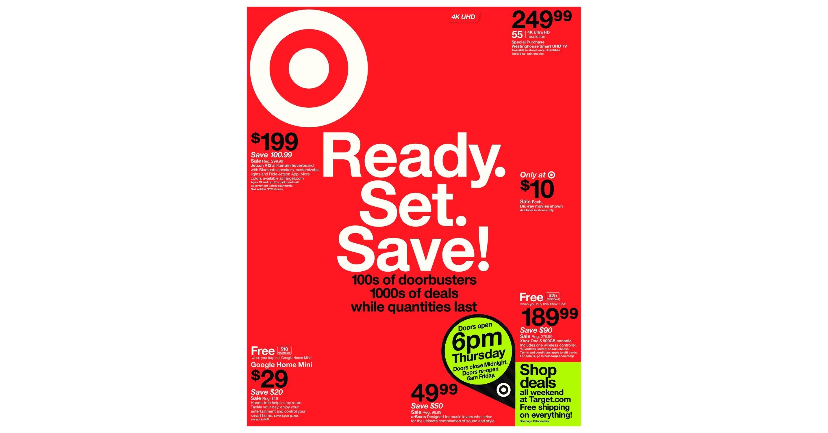 Target revela los grandes descuentos para Black Friday