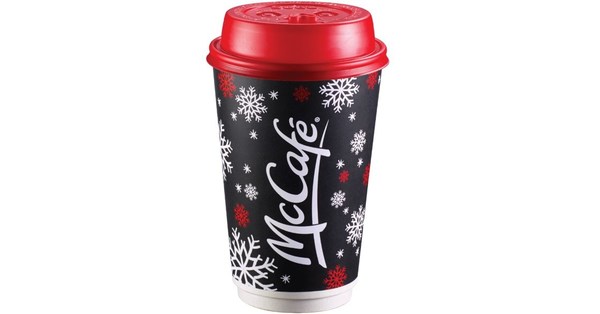 McCafé® launches festive cups with bold red lids!