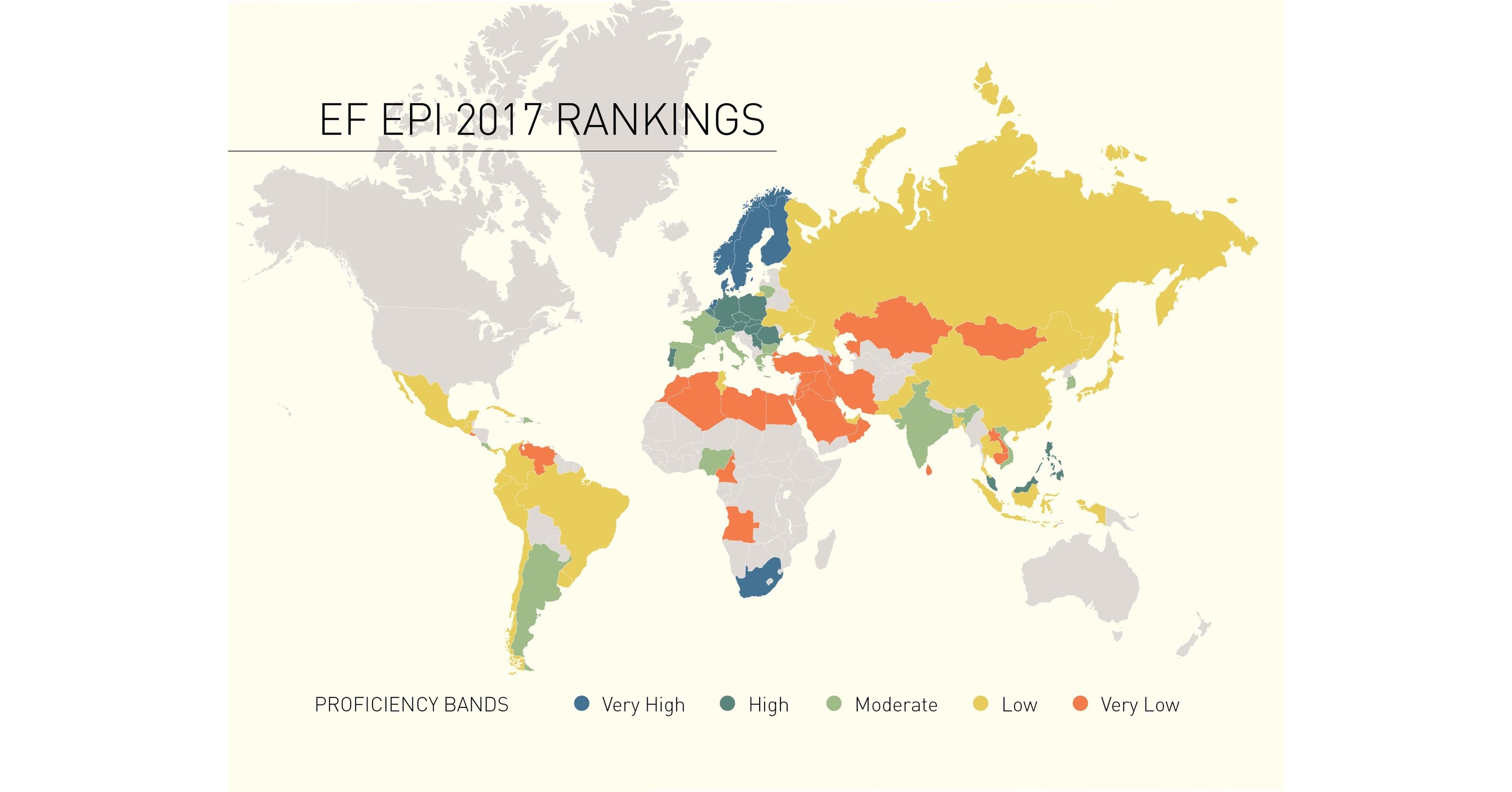 EF's Global Ranking of English Skills Shows Netherlands Still on Top
