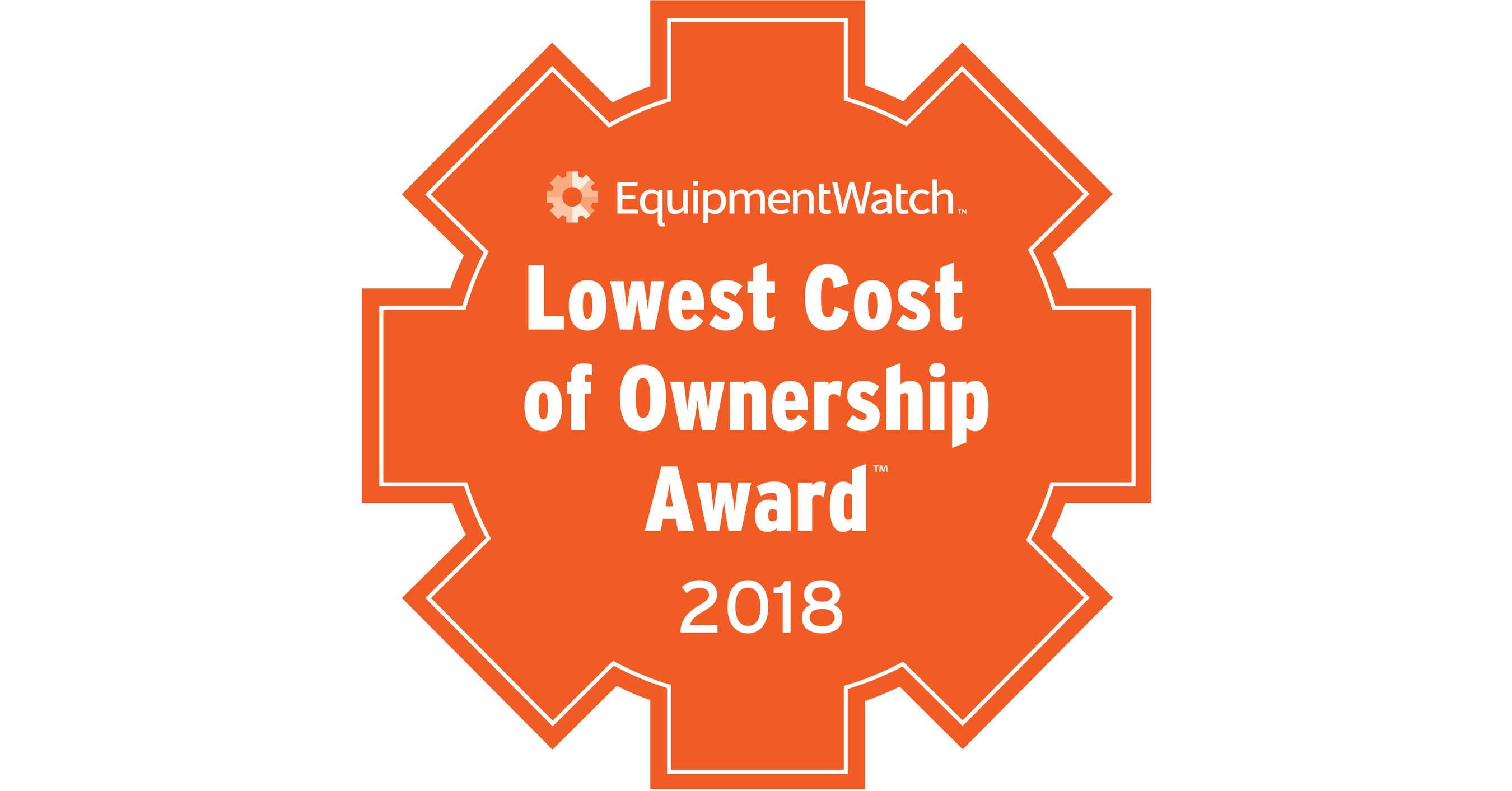EquipmentWatch Announces Lowest Cost of Ownership Awards Winners