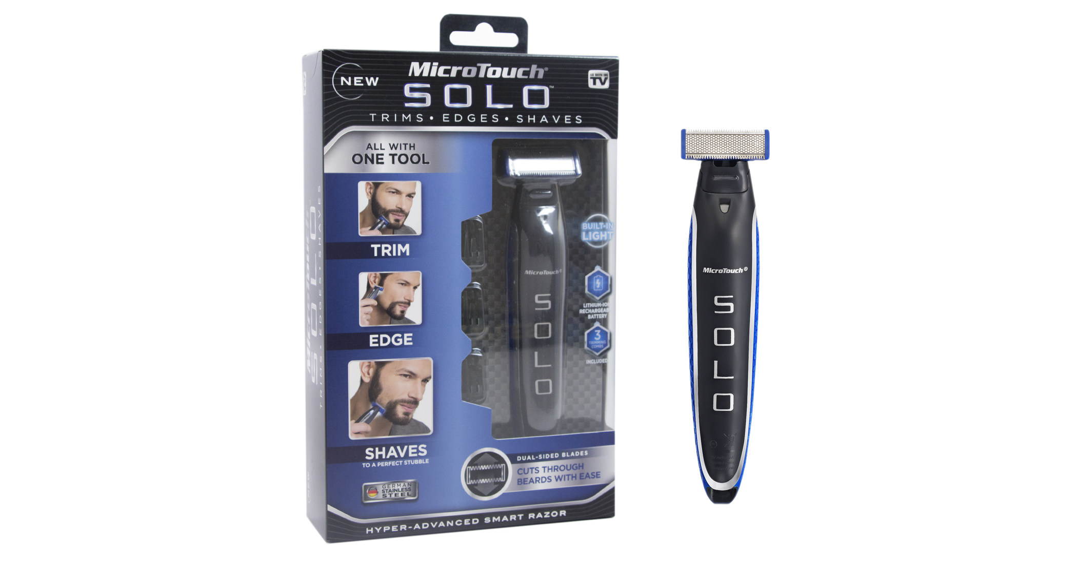 MicroTouch® Introduces SOLO™ First "Smart Razor" in the Men's Grooming Line