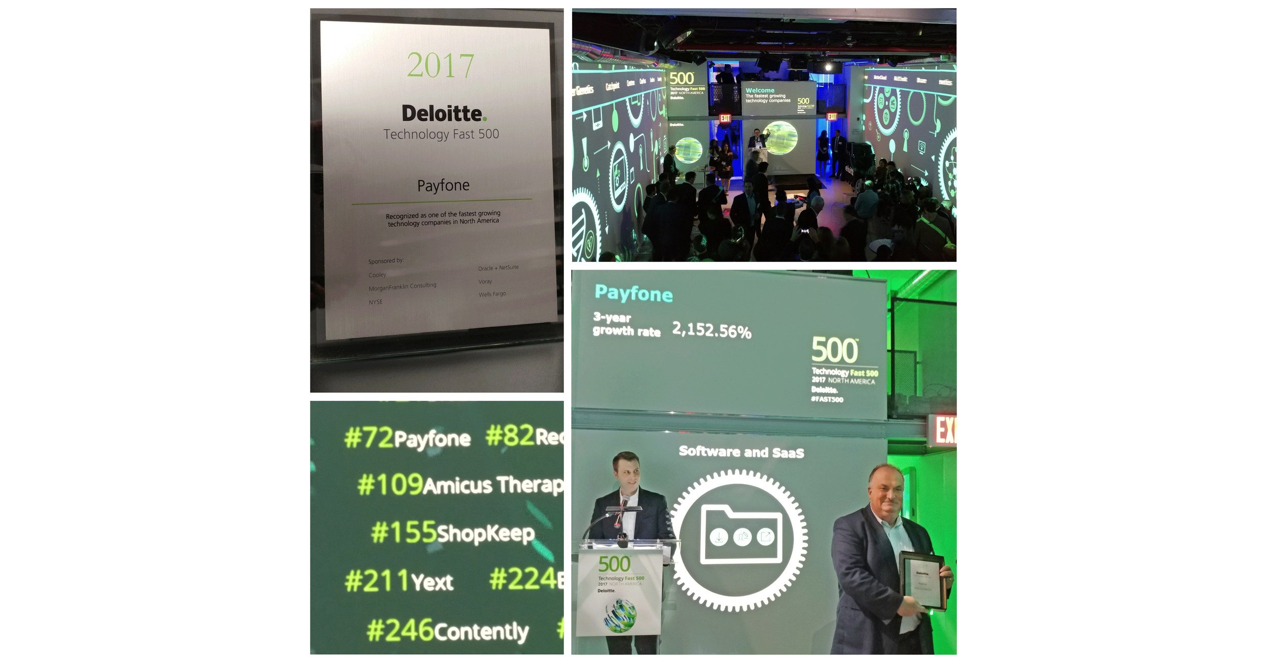 Payfone Breaks Top 100 Fastest Growing Companies in North America on ...