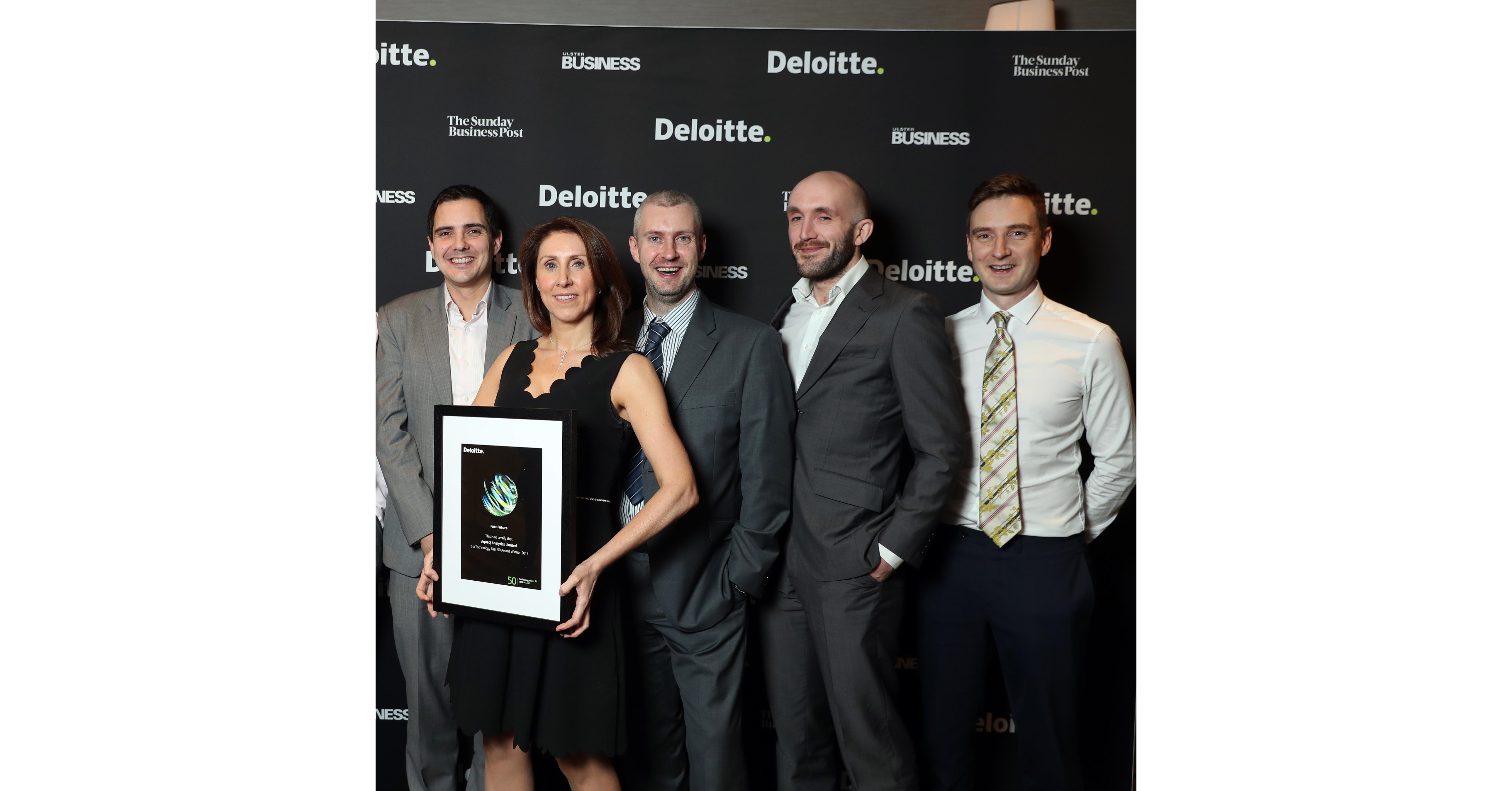 AquaQ Analytics Limited Ranked in Deloitte Technology Fast 50 2017