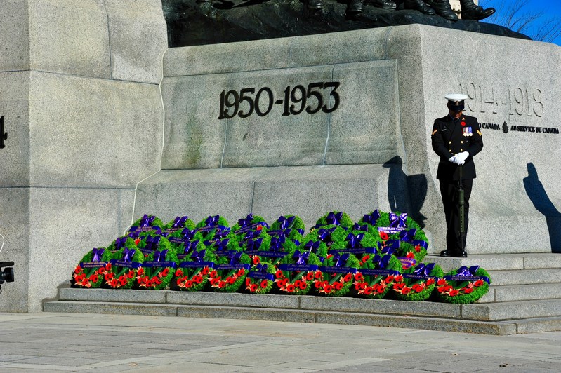 CNW | Remembrance Day Ceremony at National War Memorial draws thousands