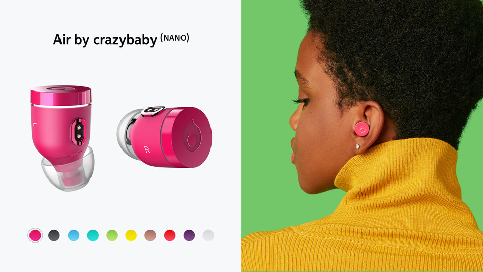Crazybaby™ Launches Air (NANO), Award-Winning Wireless Audio Design in ...