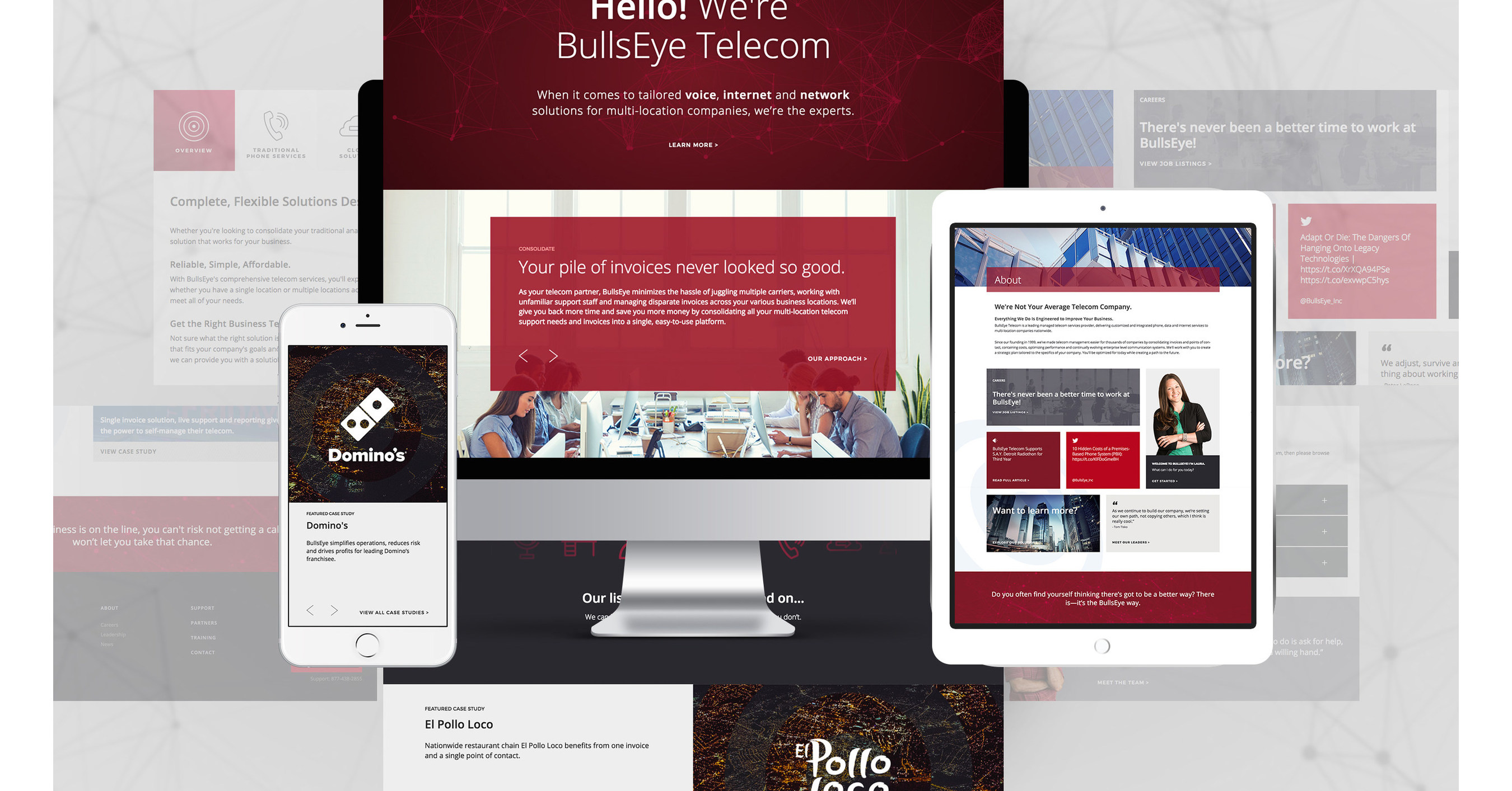 Moncur Launches New Website For BullsEye Telecom