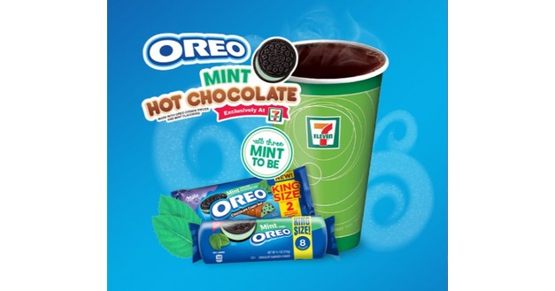 Exclusive 7-Eleven® OREO Mint Hot Chocolate is in Mint Condition