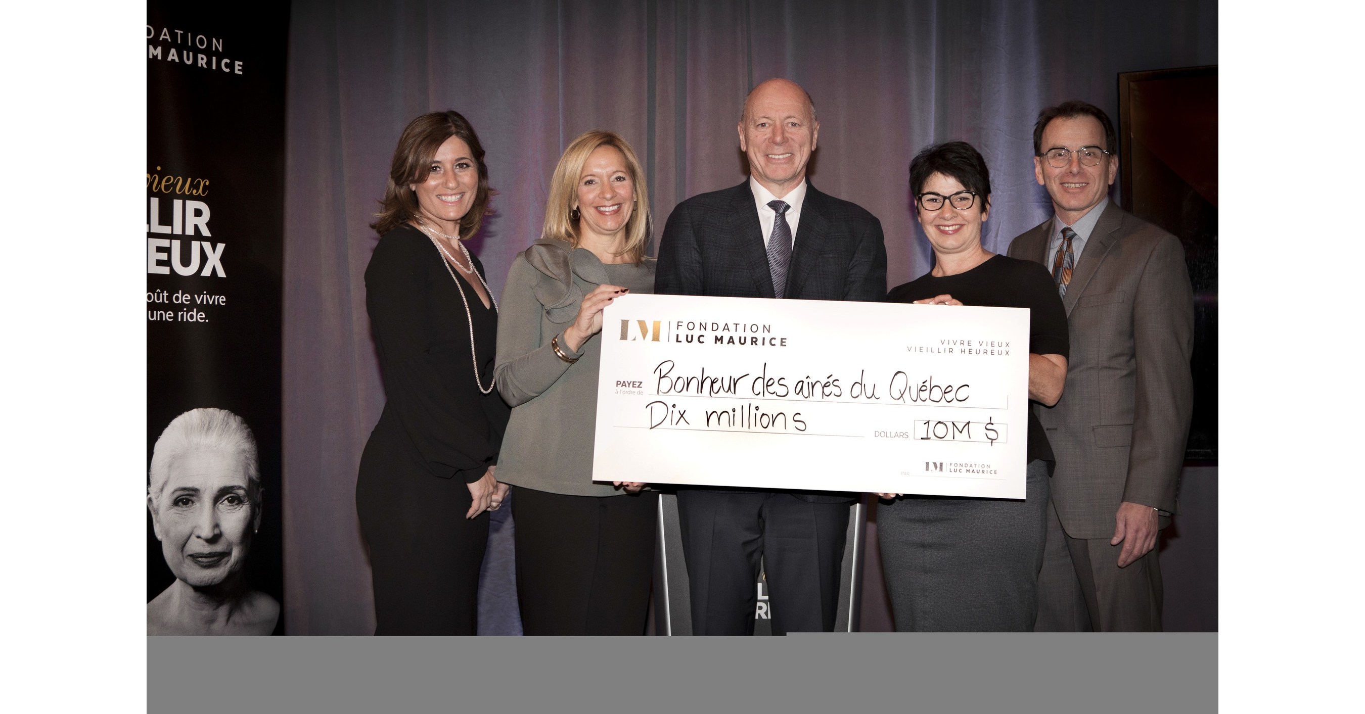 CNW | La Fondation Luc Maurice distribuera dix millions $ sur cinq ans ...
