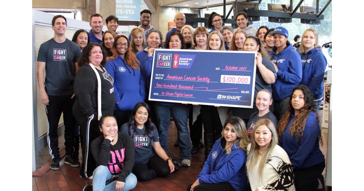 In Shape Health Clubs Raises 130 000 For Cancer Research