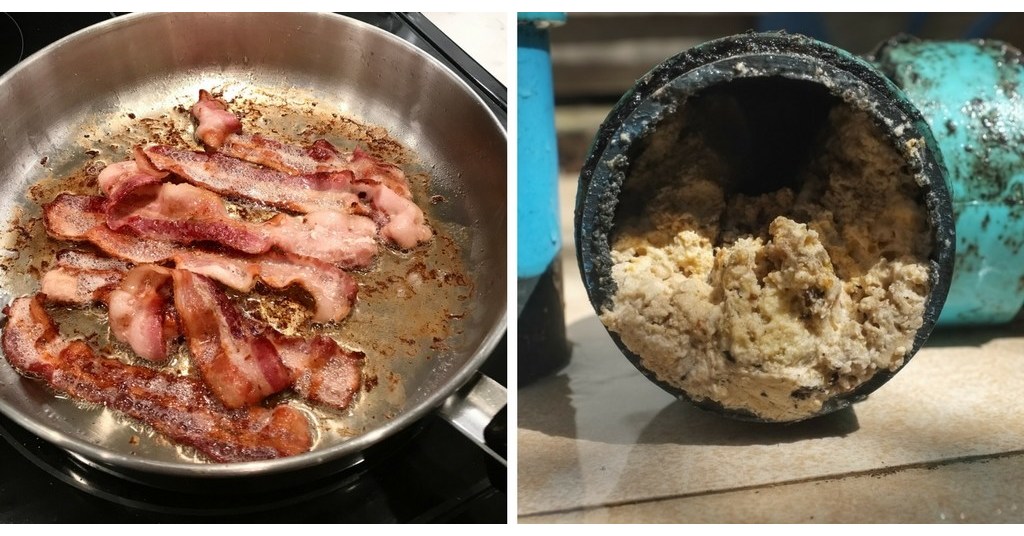 Fats, oils and grease mean big trouble for your pipes - and your wallet
