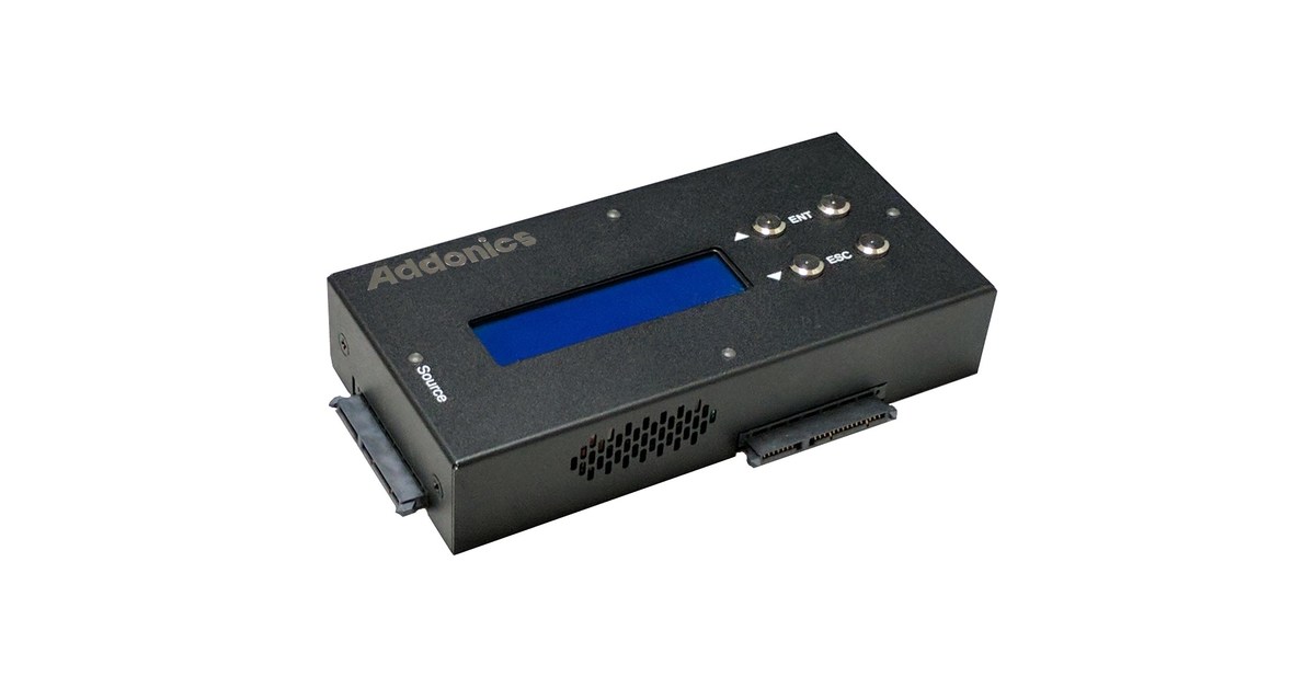 Addonics Announces a Portable 1:3 High Performance HDD/SSD Duplicator