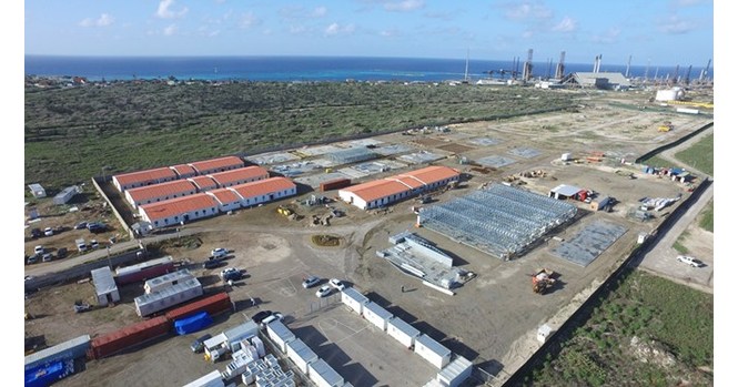 First phase of CITGO Aruba Refinery Man Camp almost complete