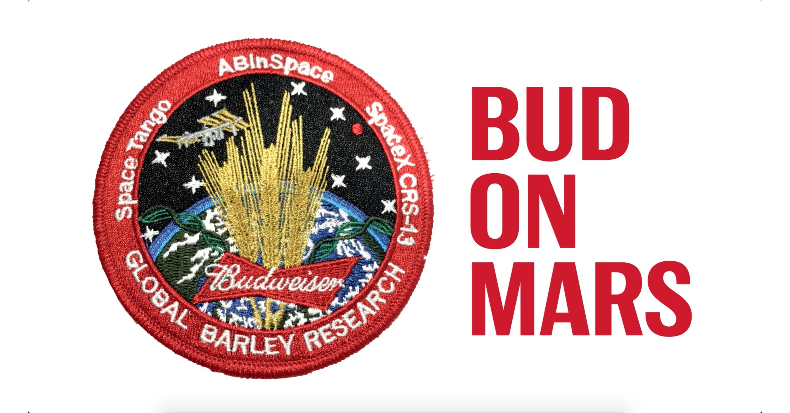 Budweiser Takes Next Step to Be the First Beer on Mars
