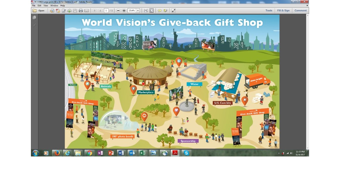 On Giving Tuesday, World Vision brings charitable giving to life in New ...