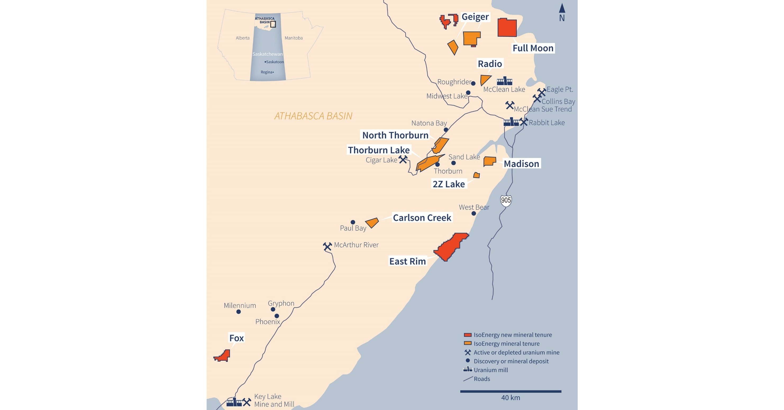 IsoEnergy Stakes Three New Uranium Exploration Properties in the ...