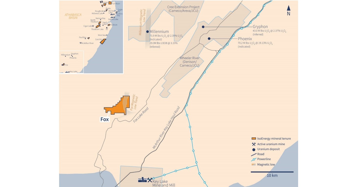 IsoEnergy Stakes Three New Uranium Exploration Properties in the ...