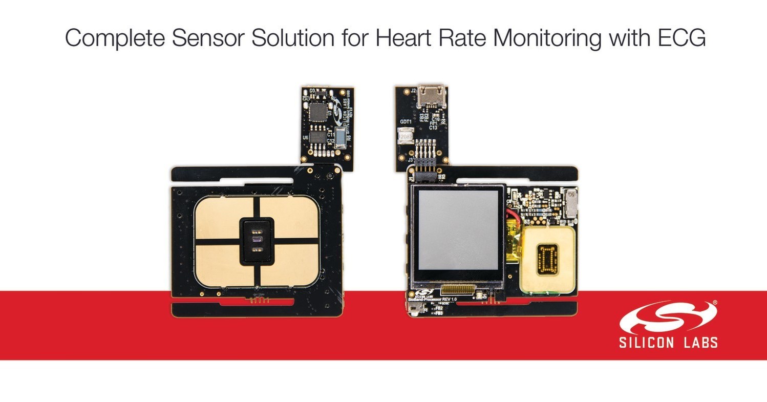 Silicon Labs Biosensors Add ECG Measurement for Advanced Heart Rate ...
