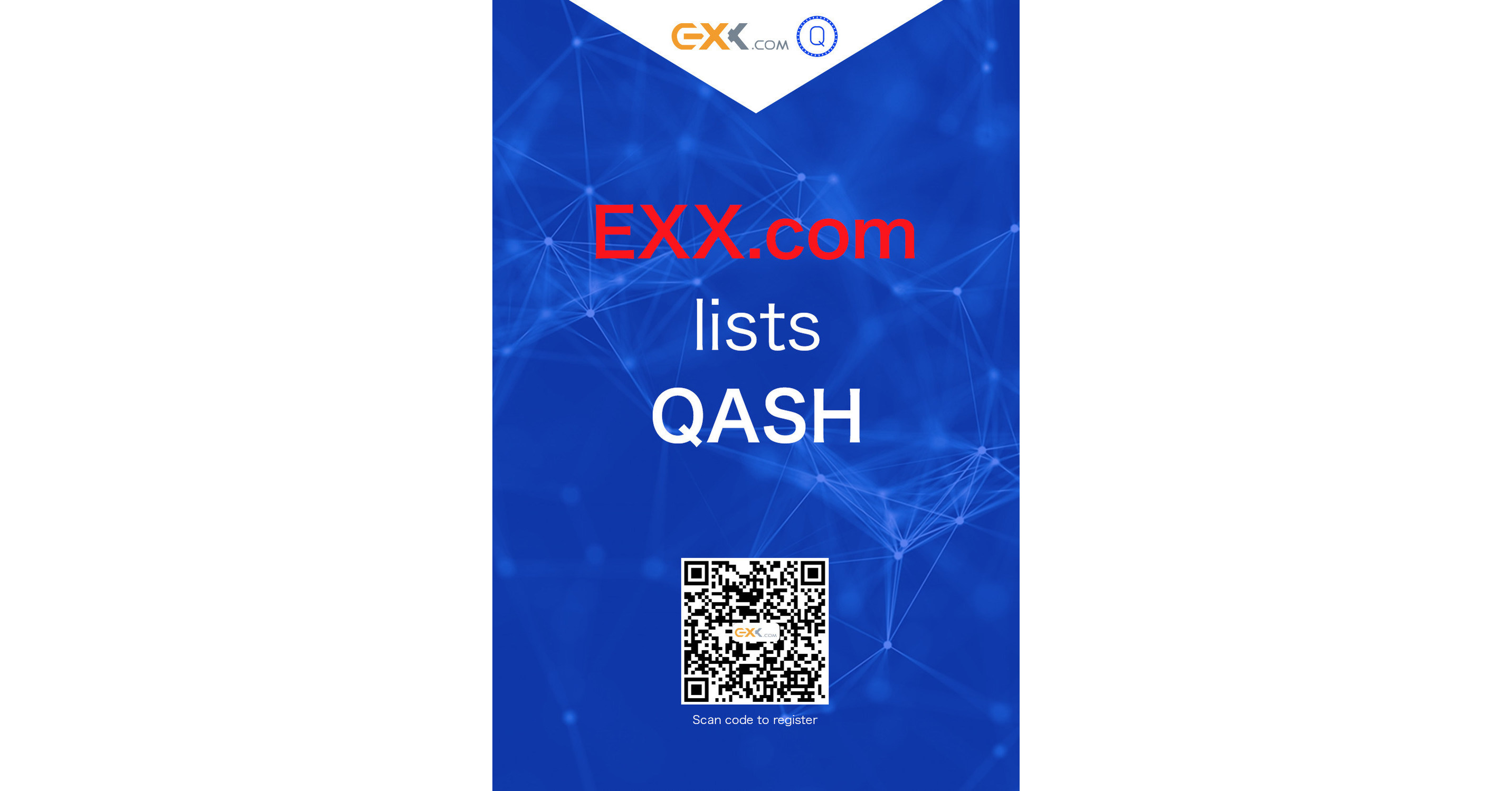EXX.com lists QASH on 30 November