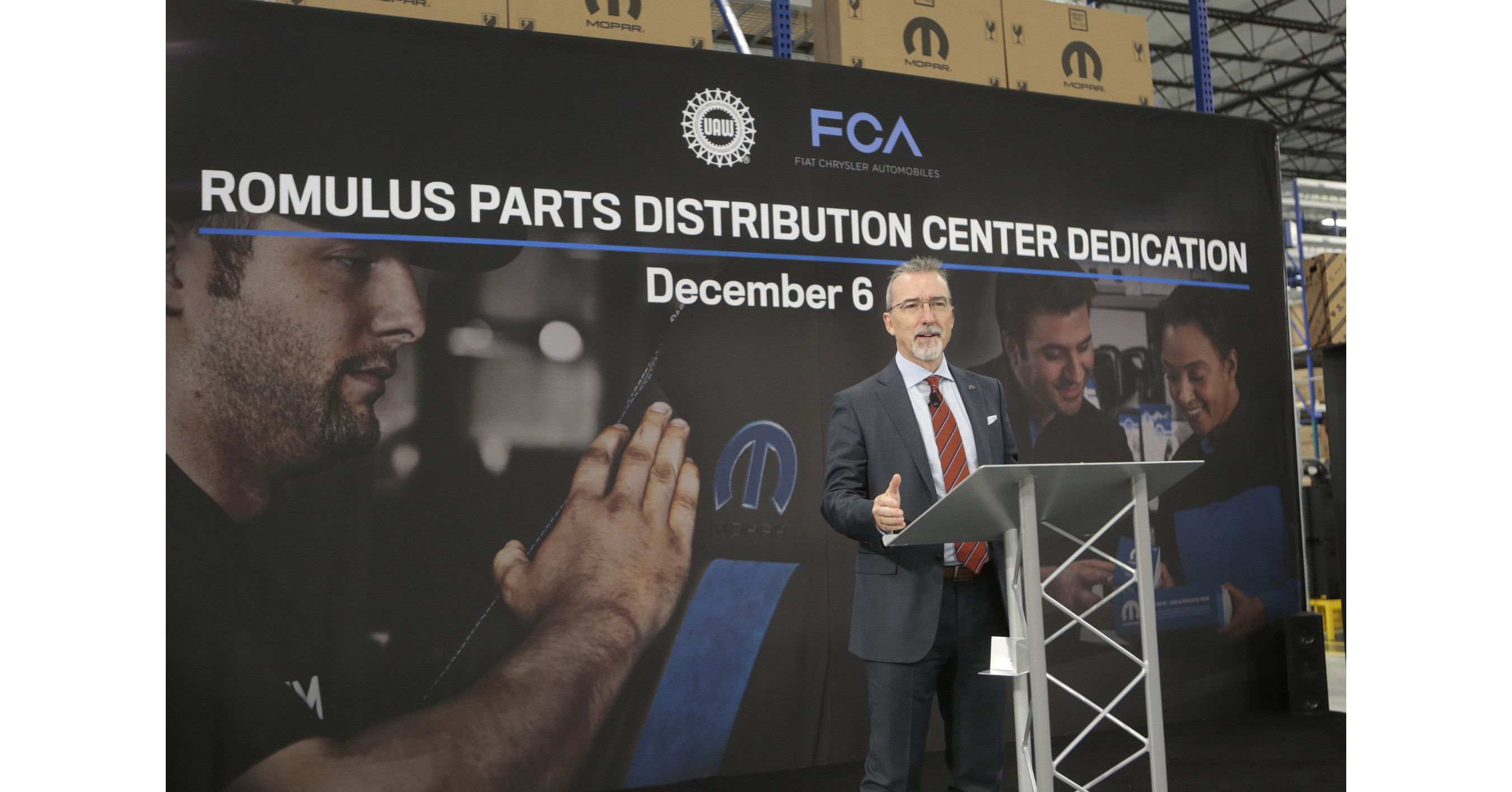 FCA US Officially Opens New Mopar Parts Distribution Center in Metro ...