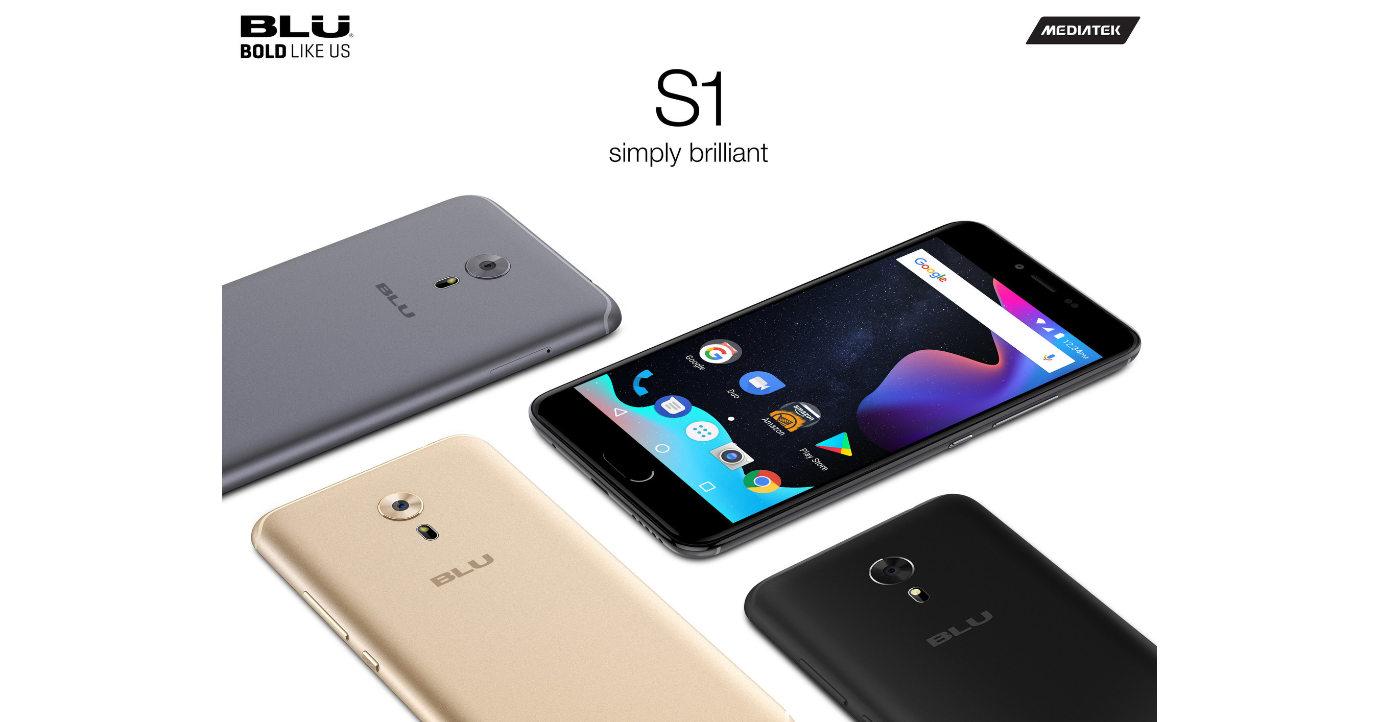 BLU and MediaTek Expand Collaboration, Introduce New BLU S1 Smartphone