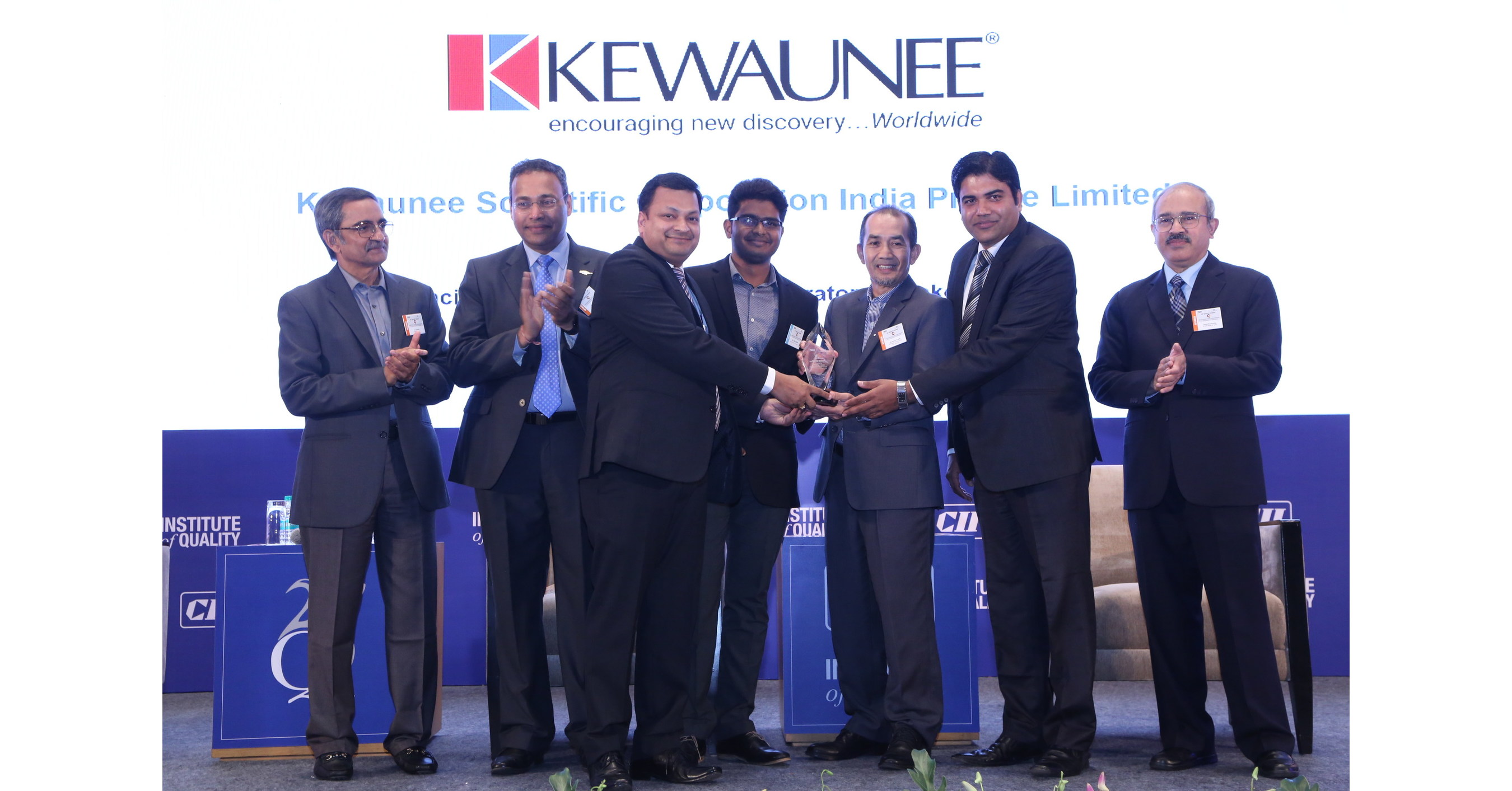 Kewaunee Scientific Corporation India Pvt. Ltd. was presented with ...