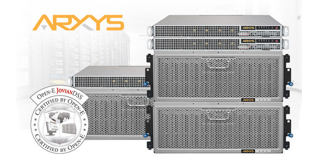 Arxys Shield-Prime & Core Storage Certified With Open-E JovianDSS Data ...