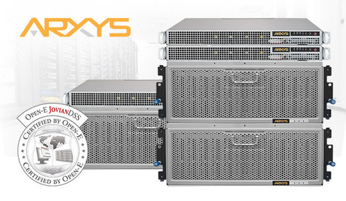 Arxys Shield-Prime & Core Storage Certified With Open-E JovianDSS Data ...