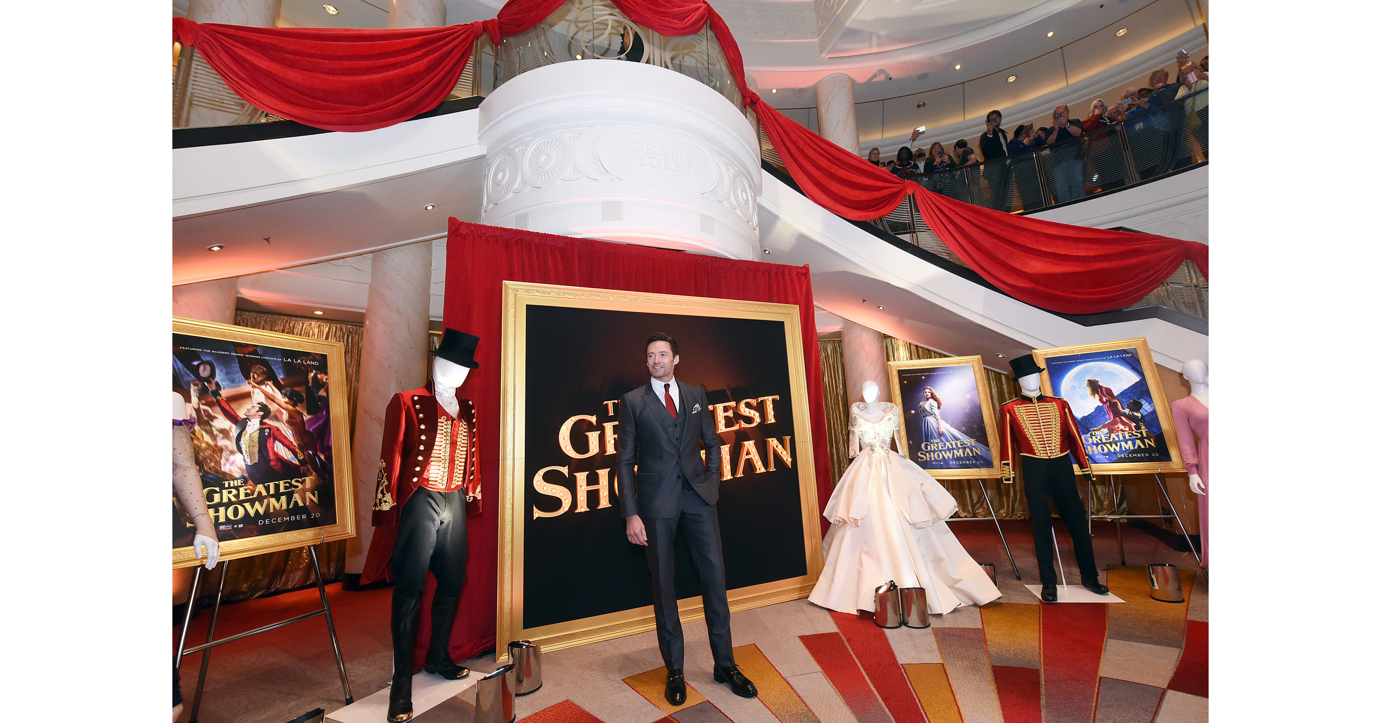 Cunard Hosts World Premiere of 20th Century Fox Film's "The Greatest ...