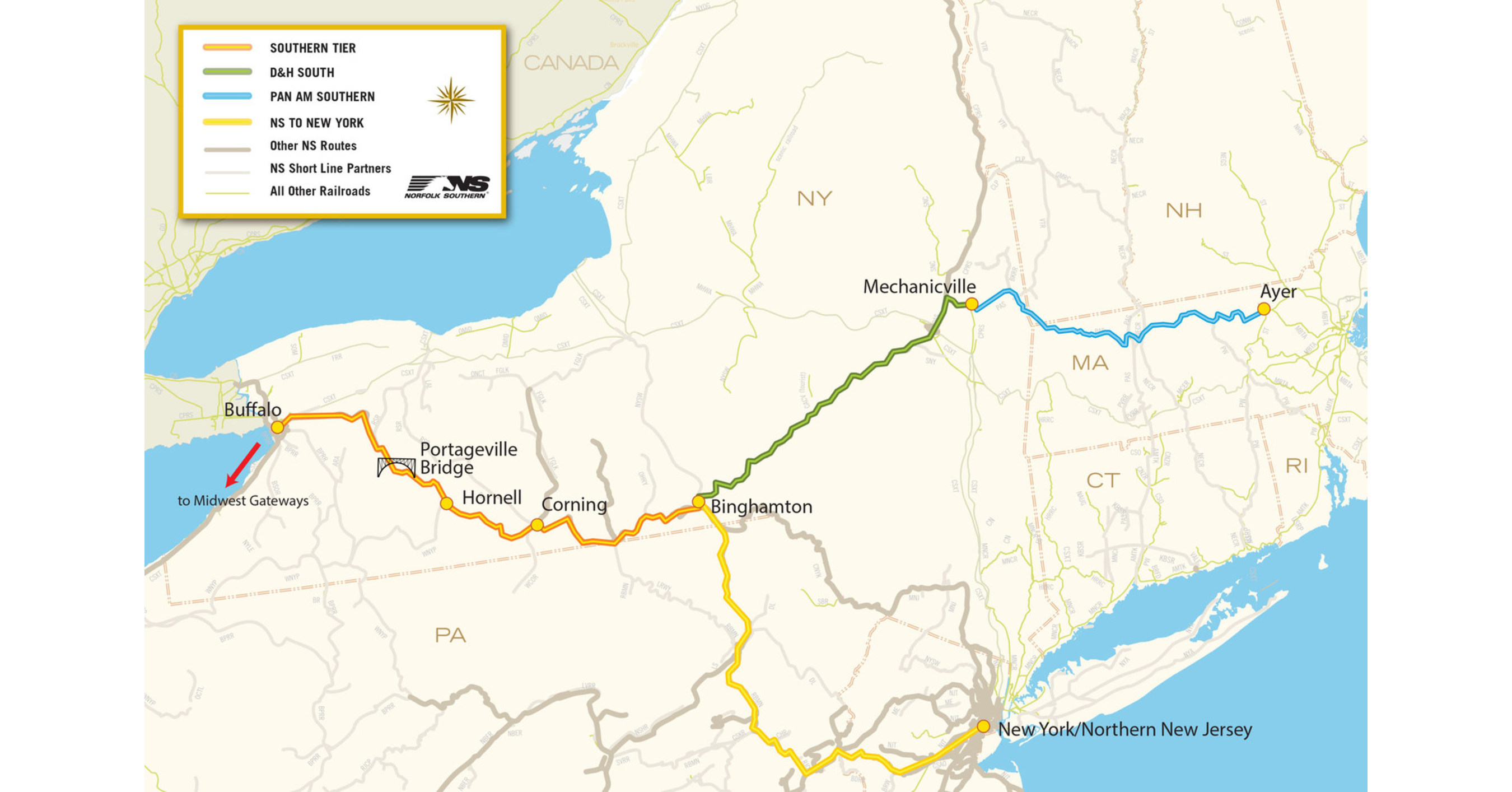 Norfolk Southern begins running trains over new Portageville Bridge ...