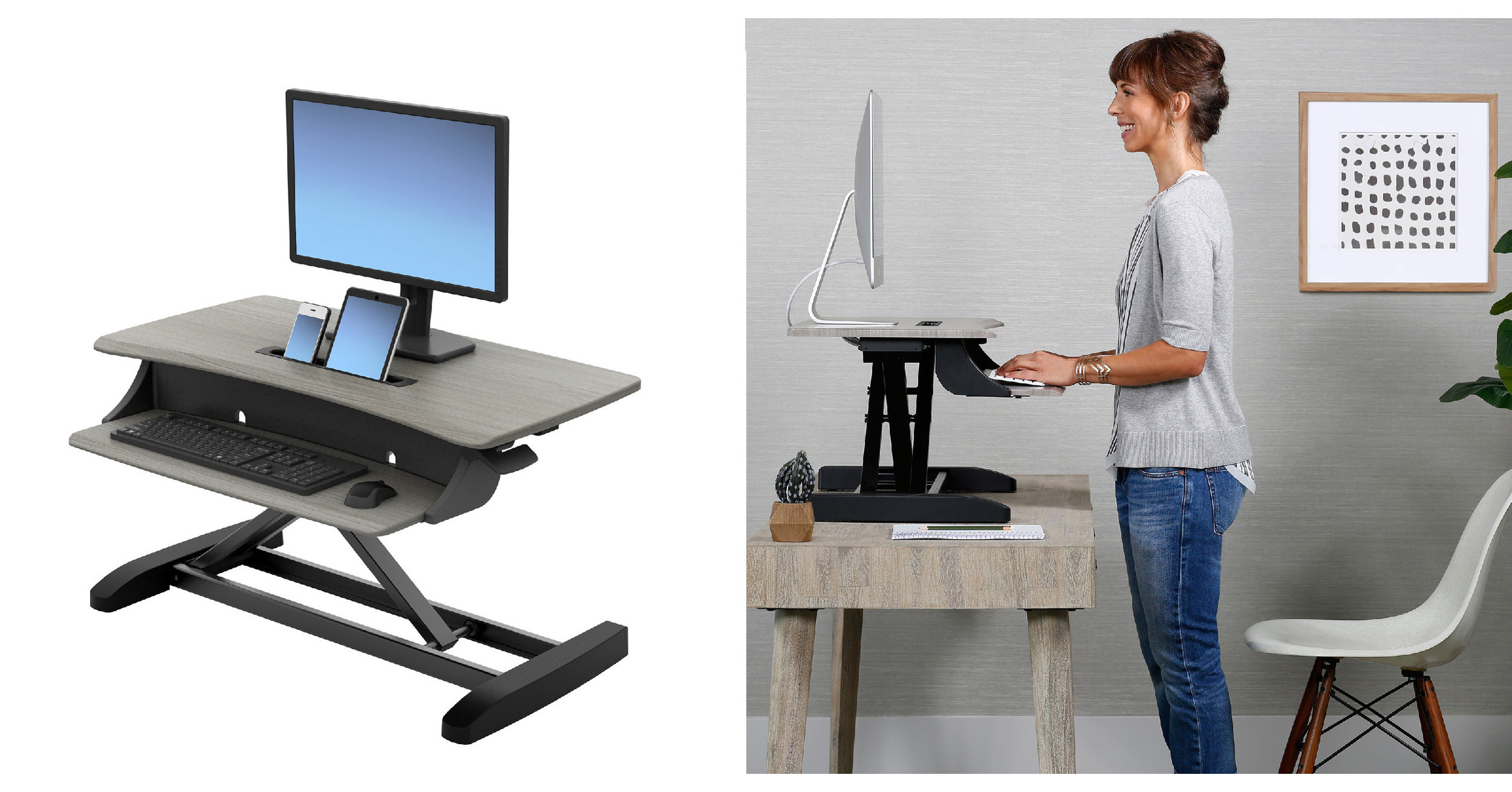 Ergotron Turns Up the Office with New Sit-Stand Workstation