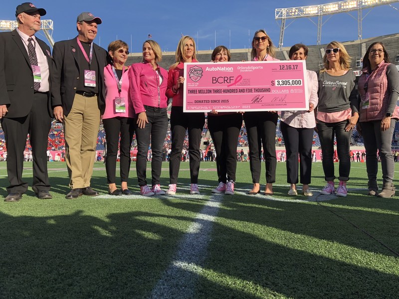 AutoNation and the Orlando Sports Foundation Present $3.3 Million Check ...