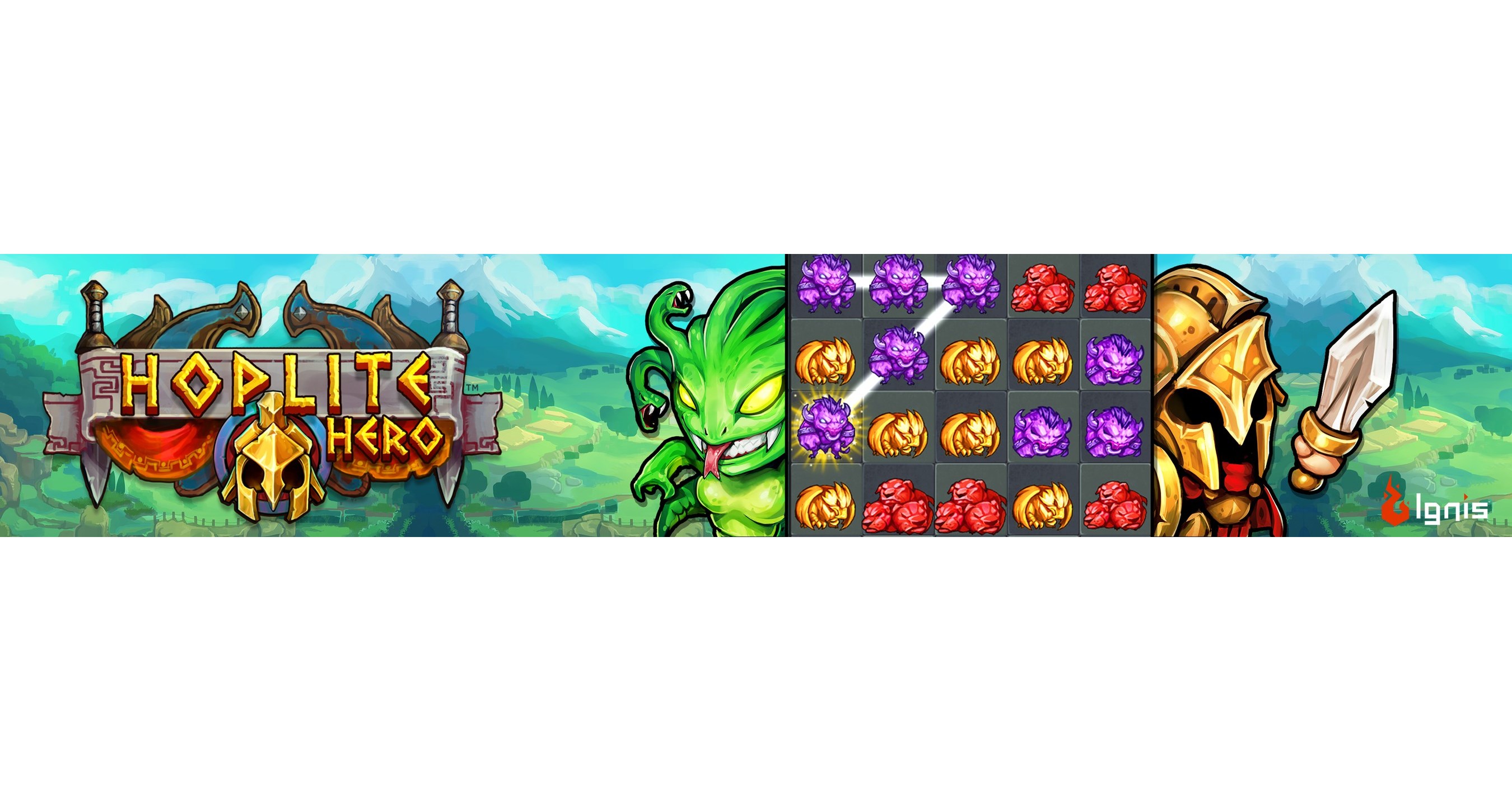 Ignis Studios Launches New Mobile Game Hoplite Hero on iOS and Android