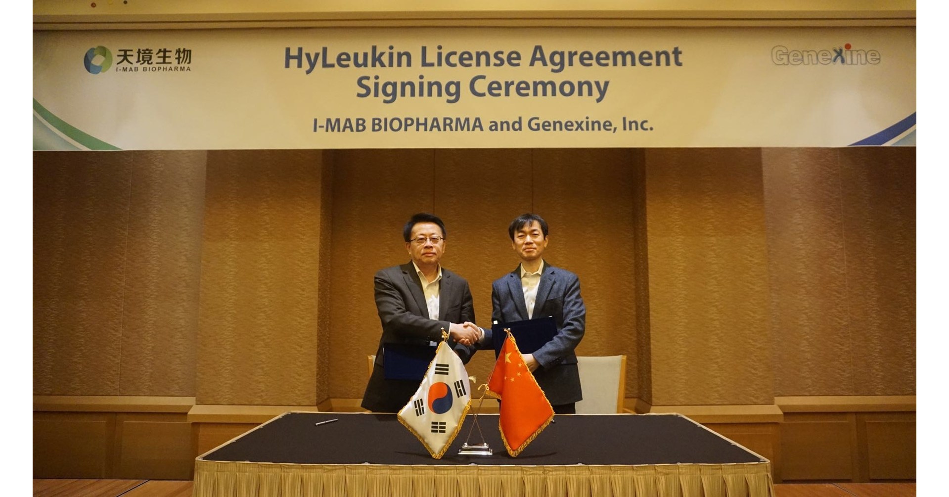 I-Mab Biopharma Signs Licensing Agreement for HyLeukin With Genexine
