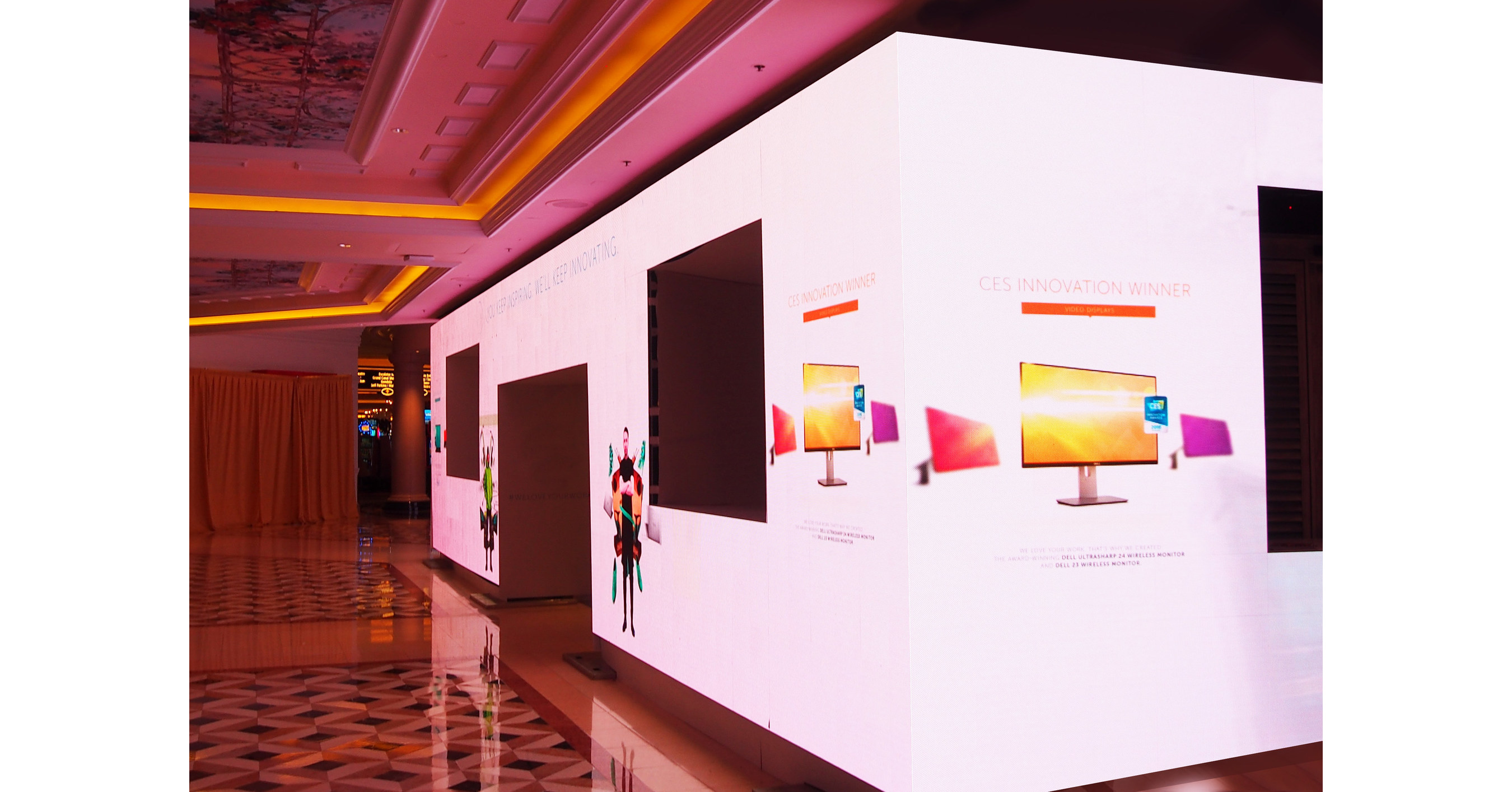 ABCOMRENTS Brings Absen X2v Corner LED Tile Solution to Market!