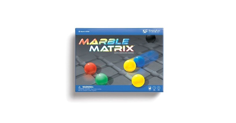 SimplyFun Releases New Math & STEM Game, Marble Matrix