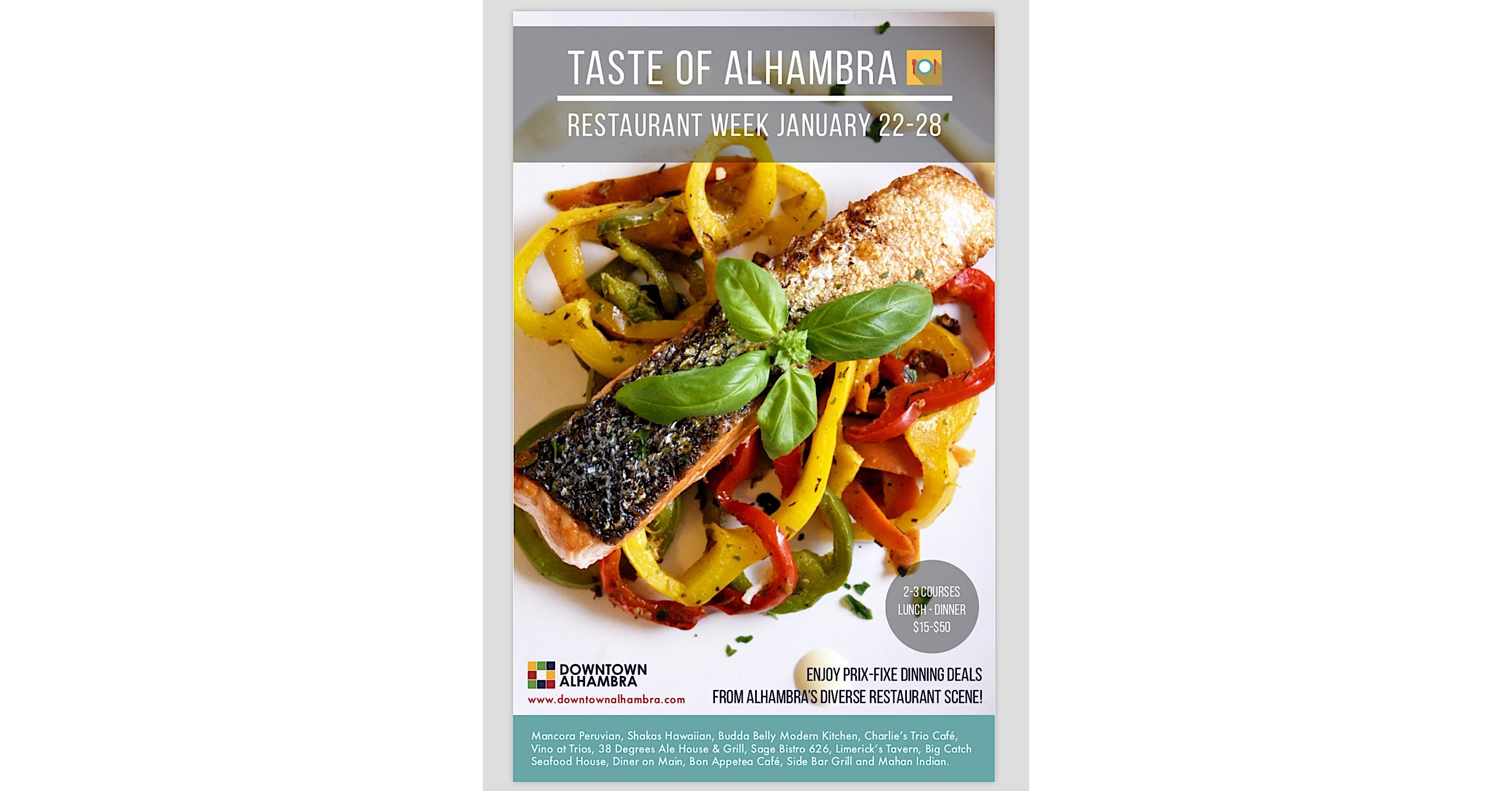 Taste of Alhambra Restaurant Week Makes Its Mark on LA's Diverse Dining ...