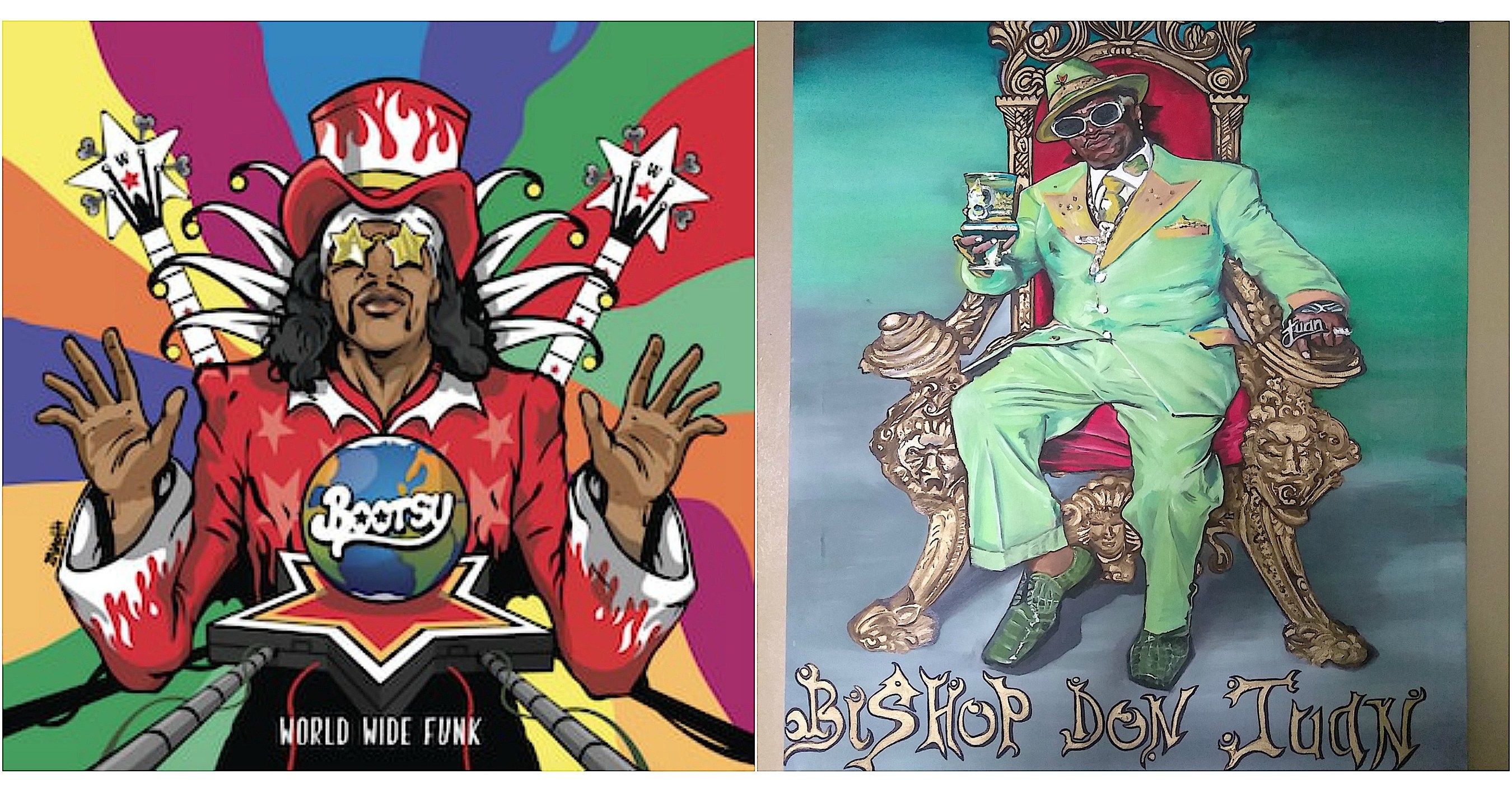 Funkateer Bootsy Collins, and Bishop Don "Magic" Juan, Bring the Funk ...