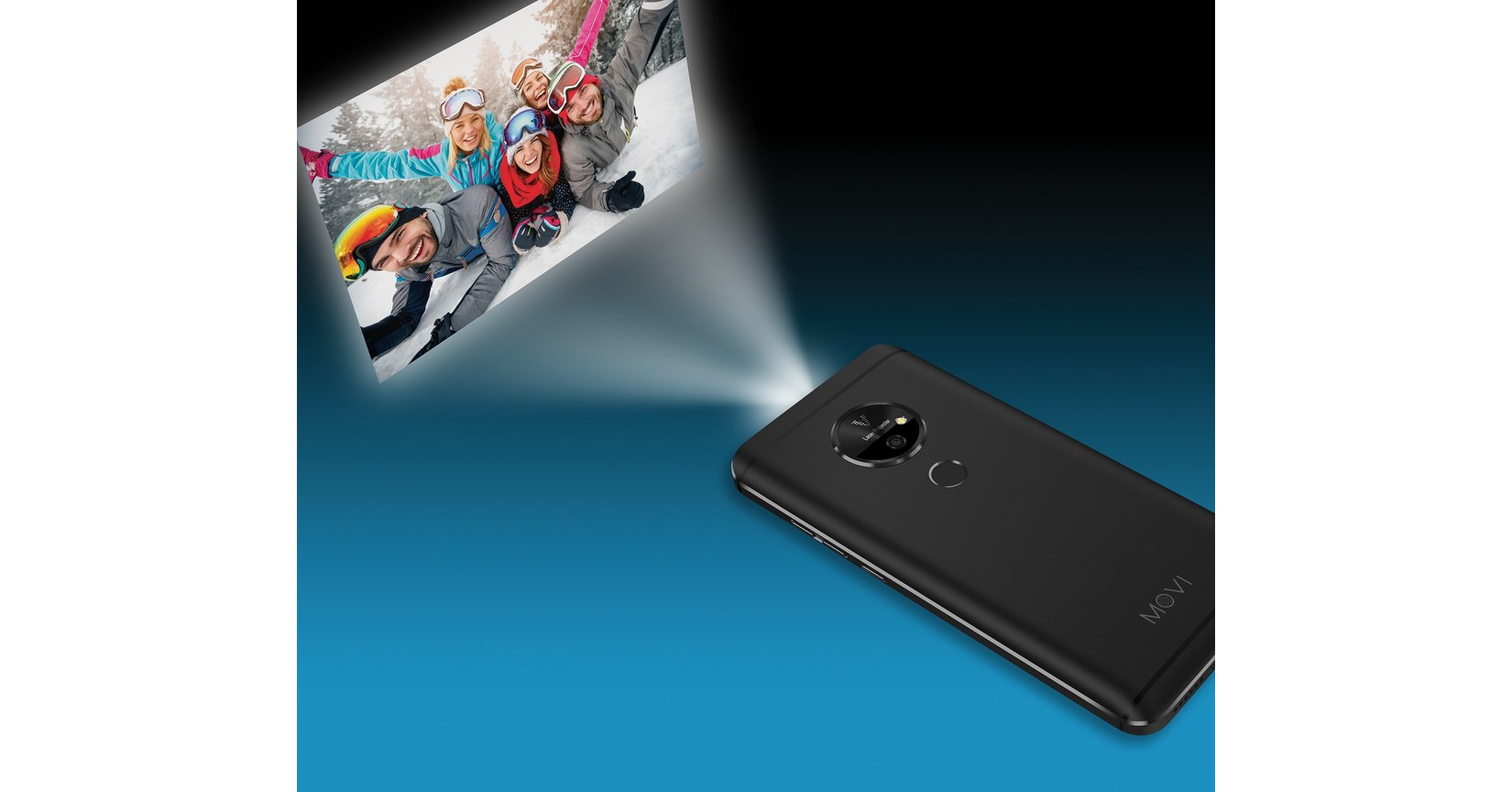 Movi Smartphone With Embedded Pico Projector Showcased at CES 2018