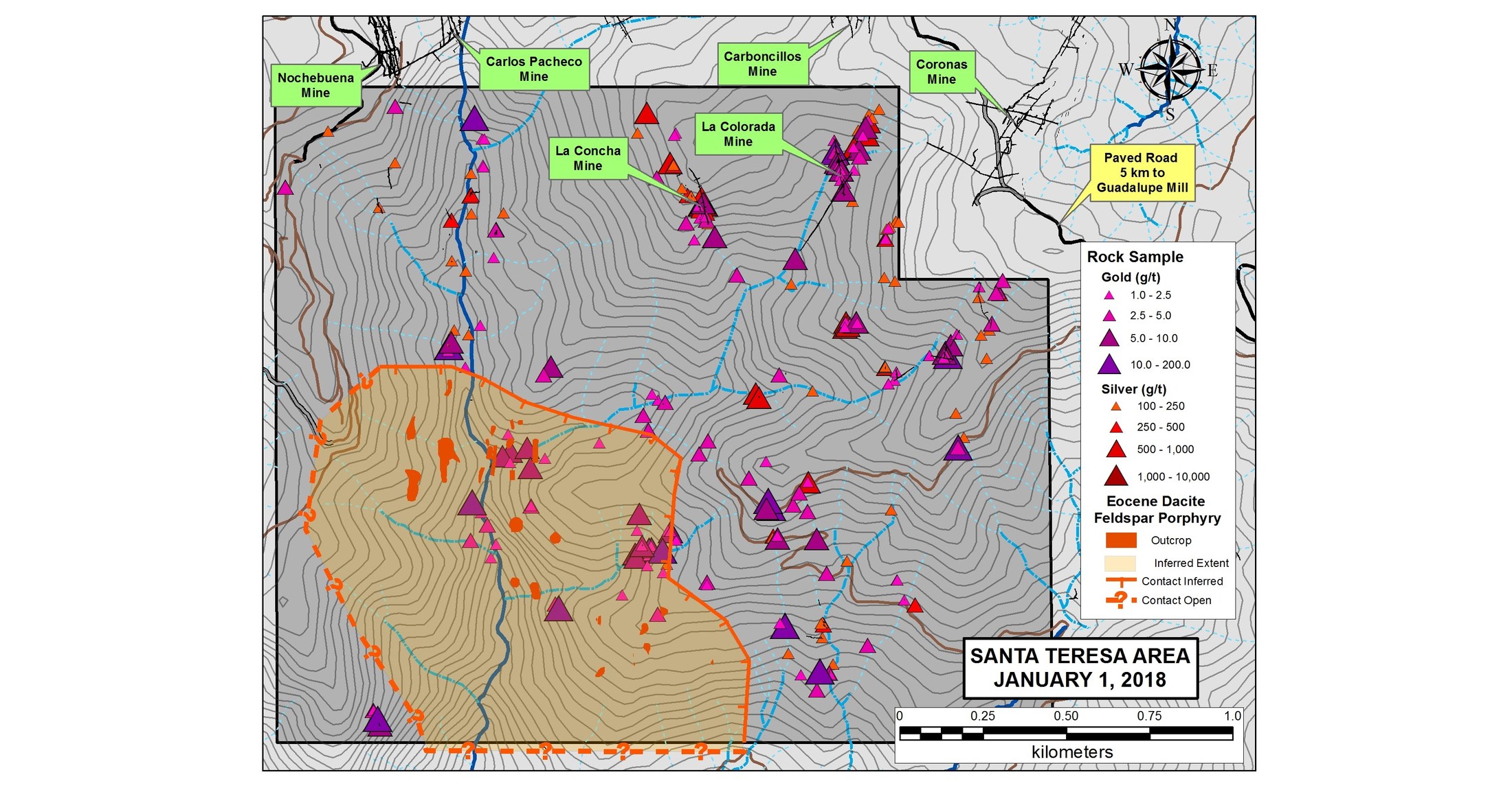 IMPACT Silver provides Exploration Update on Santa Teresa gold target ...