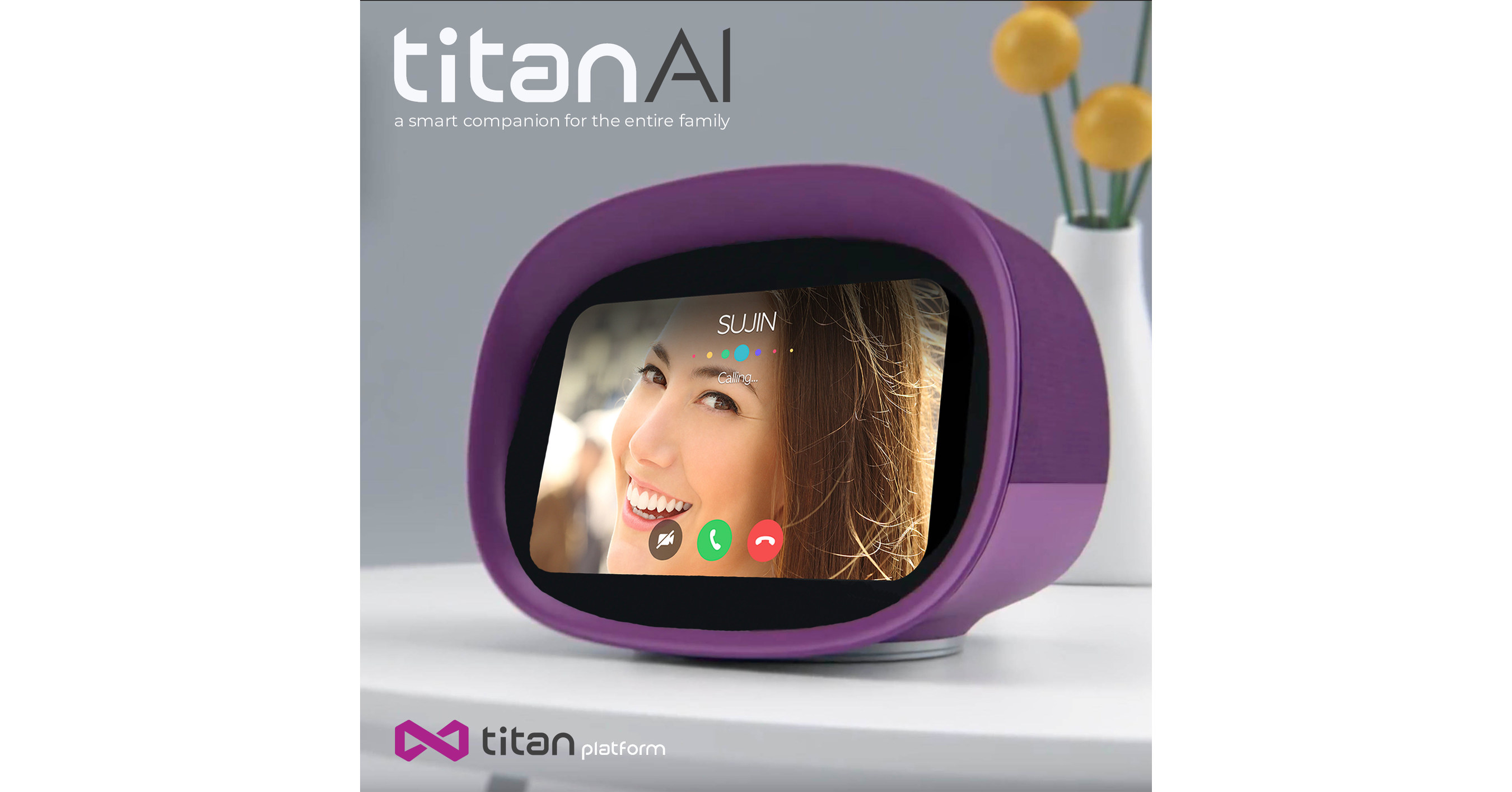 TiTAN Platform Introduces TiTAN AI Robot At CES 2018
