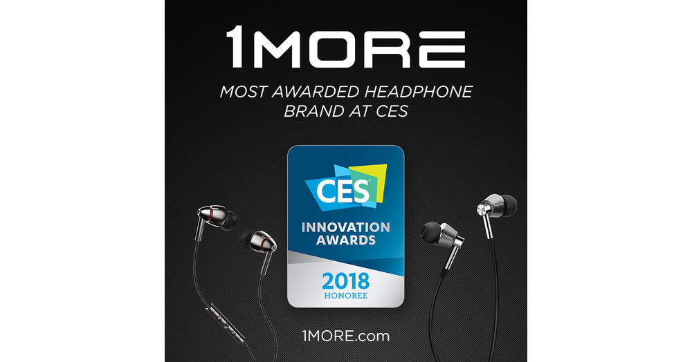 1MORE Receives Three CES Innovation Awards Becoming Most Awarded ...