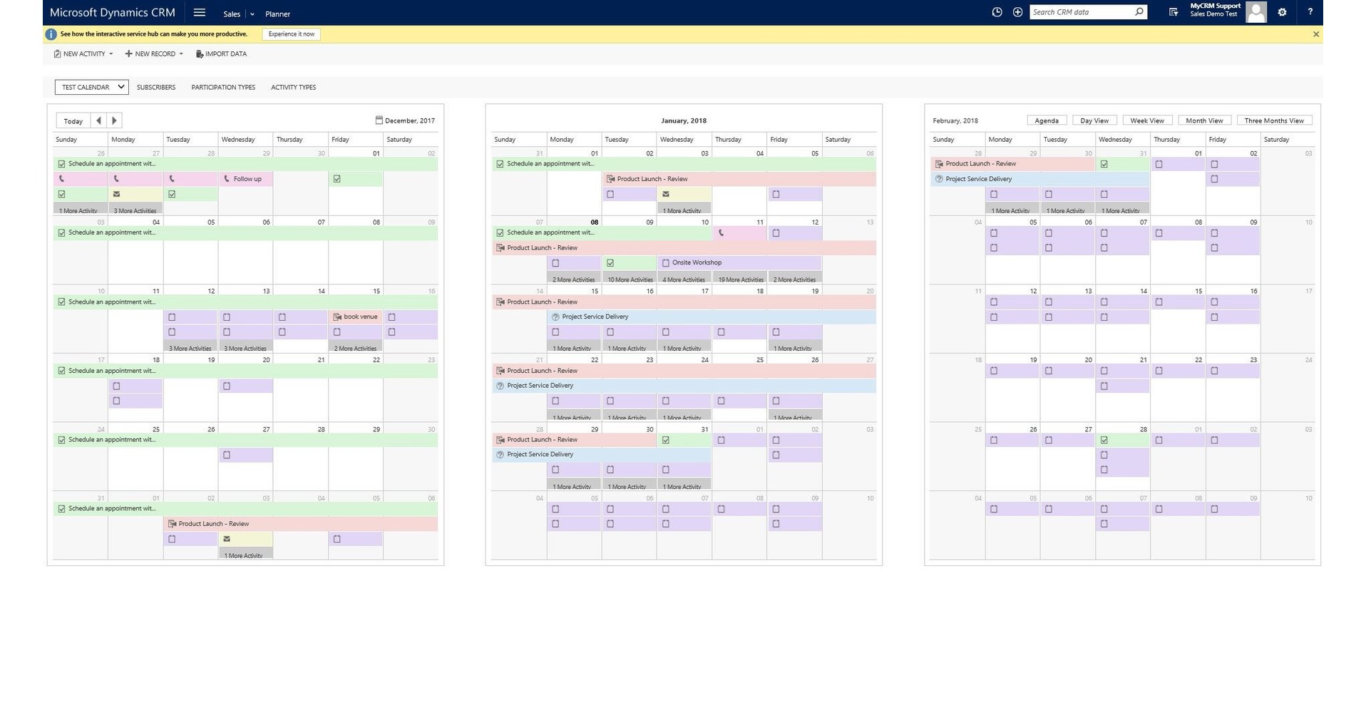 MyCRM Releases Next Generation of Activity Planning for Microsoft® Dynamics