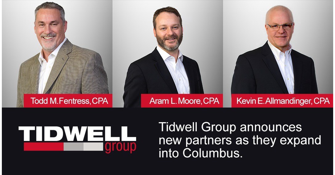 Tidwell Group announces new partners Todd Fentress, Aram Moore and ...