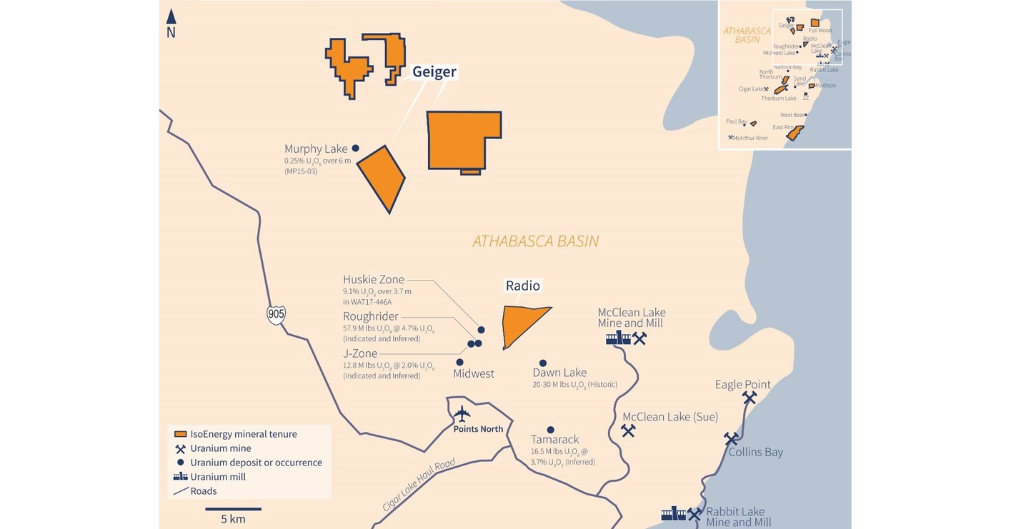 IsoEnergy Begins Drilling Program to Extend High Grade Uranium at the ...