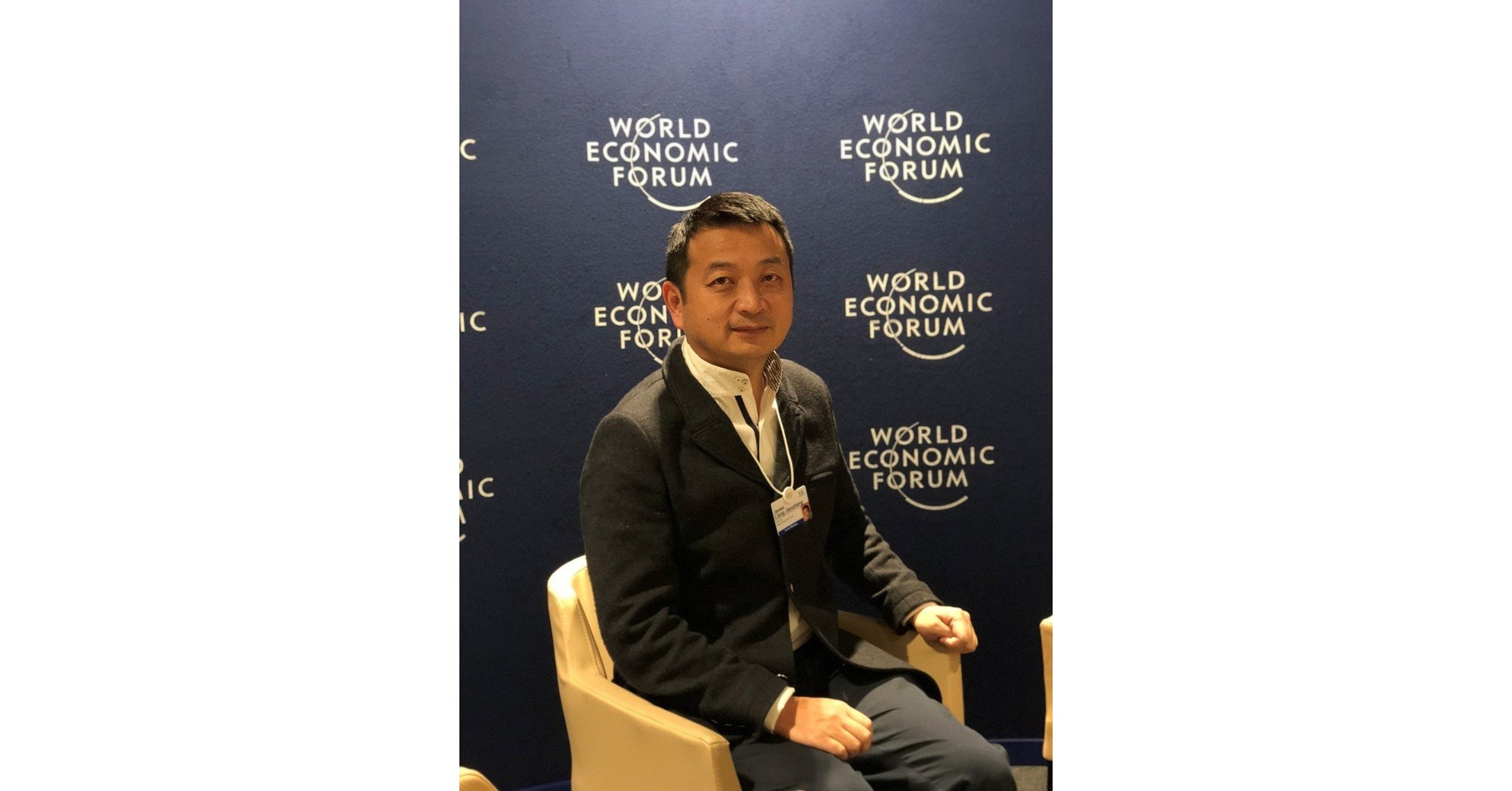 Co-founder and Executive Chairman of Ctrip James Liang speaks at World ...