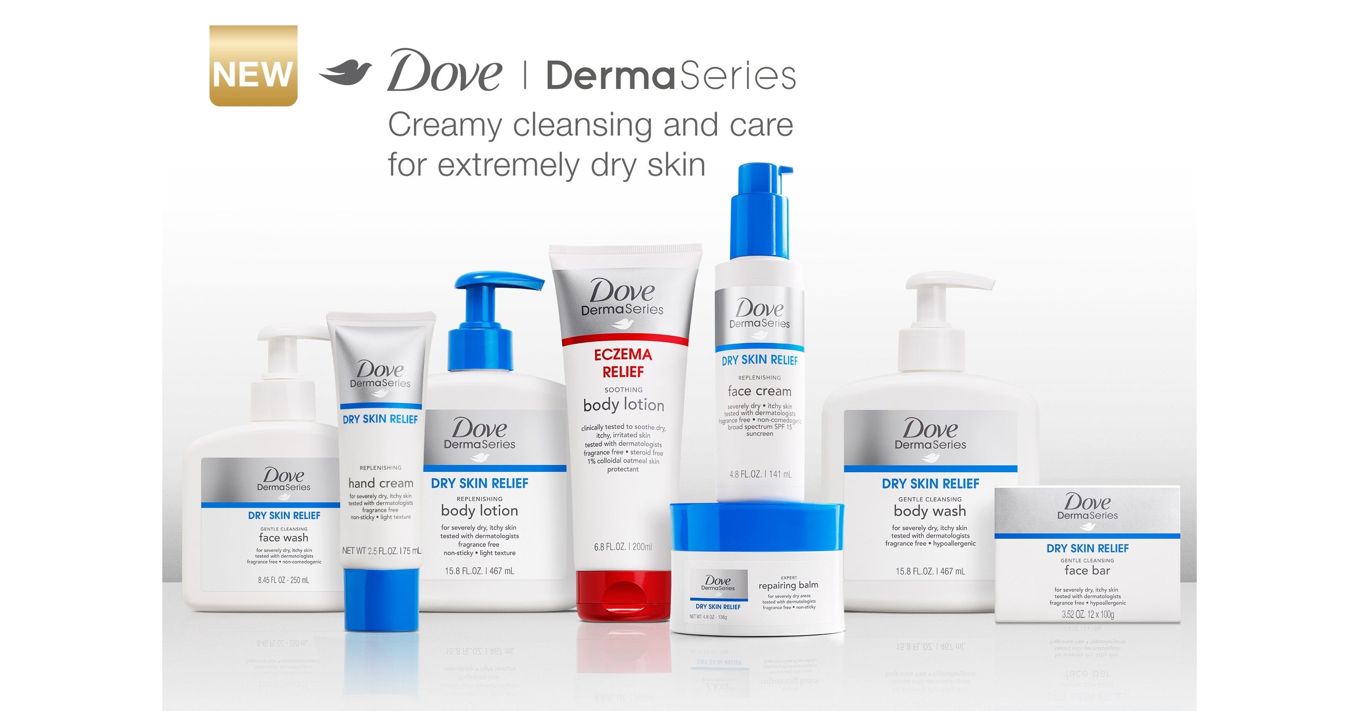 Dove Launches DermaSeries Product Collection with an Inspiring Message ...