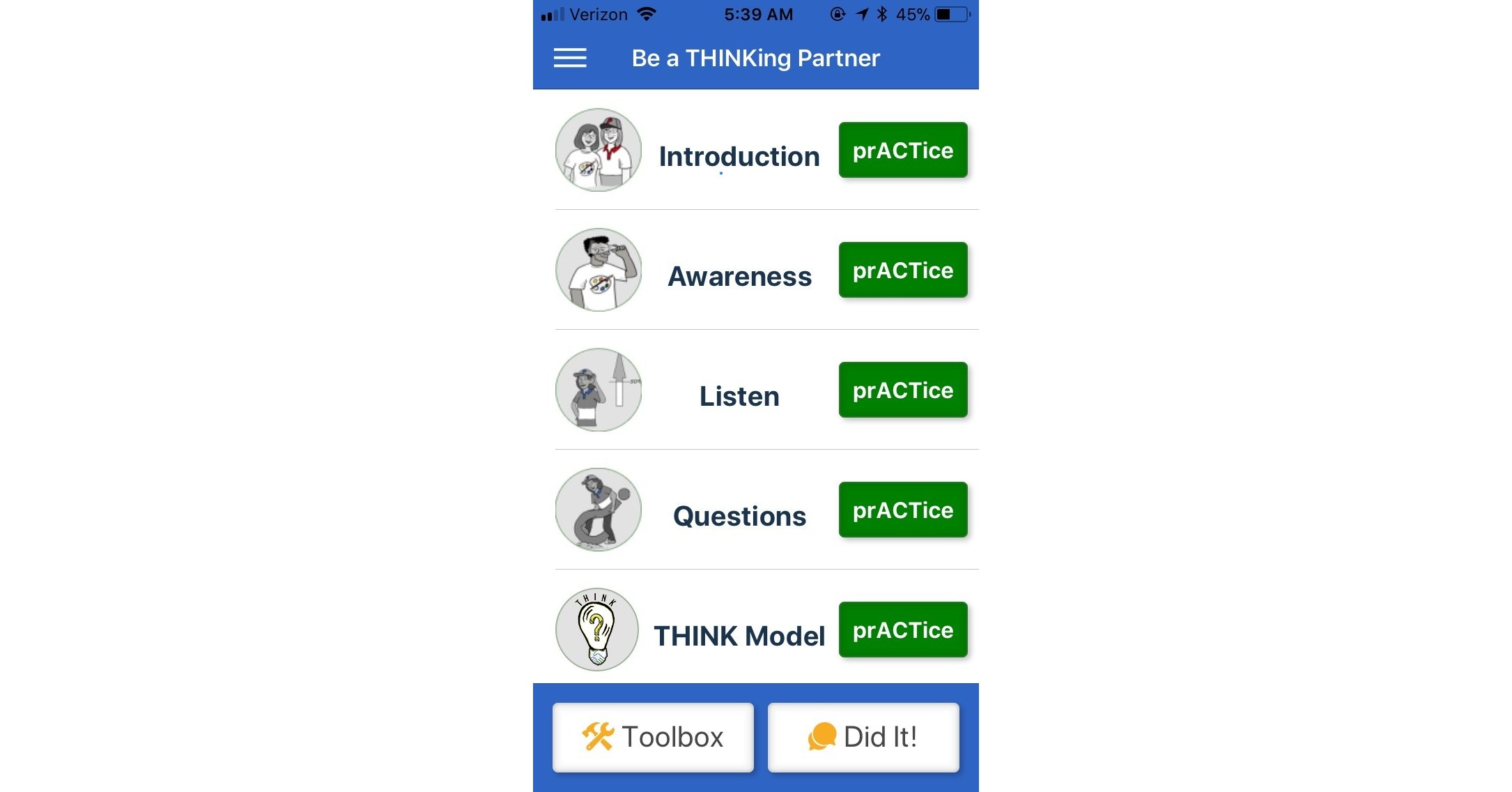 "Be A THINKing Partner" App From 2-Way Communications Teaches How to ...